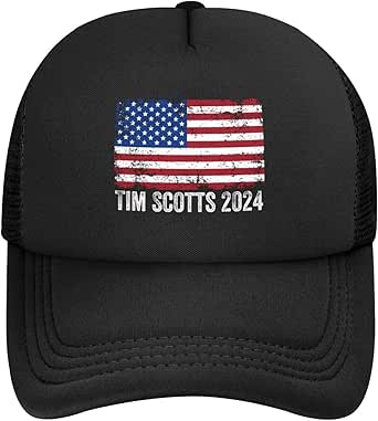 Haebfsl Tim Scotts 2024 Unisex Baseball Cap for Men Women Low Profile ...