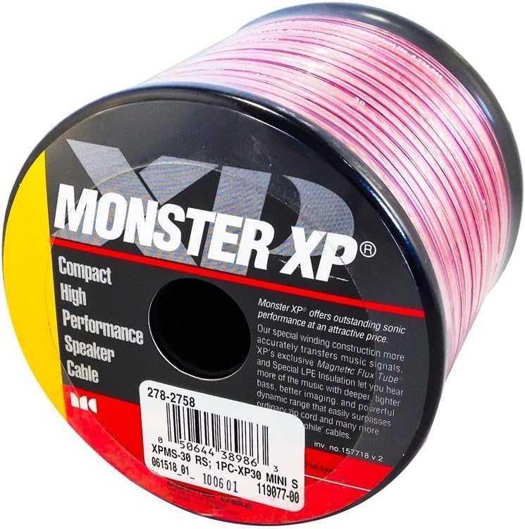 Amazon.com: Monster Cable XP Compact High Performance Clear Jacket ...