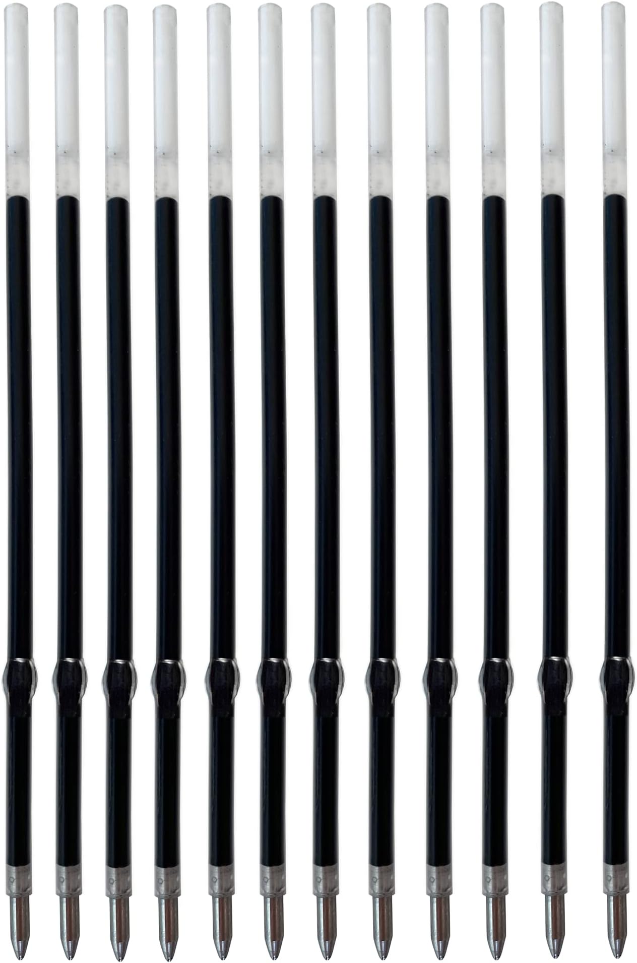 Amazon.com : Pack of 12 Gel Ink Refill for Retractable Pens, Fine Tip ...