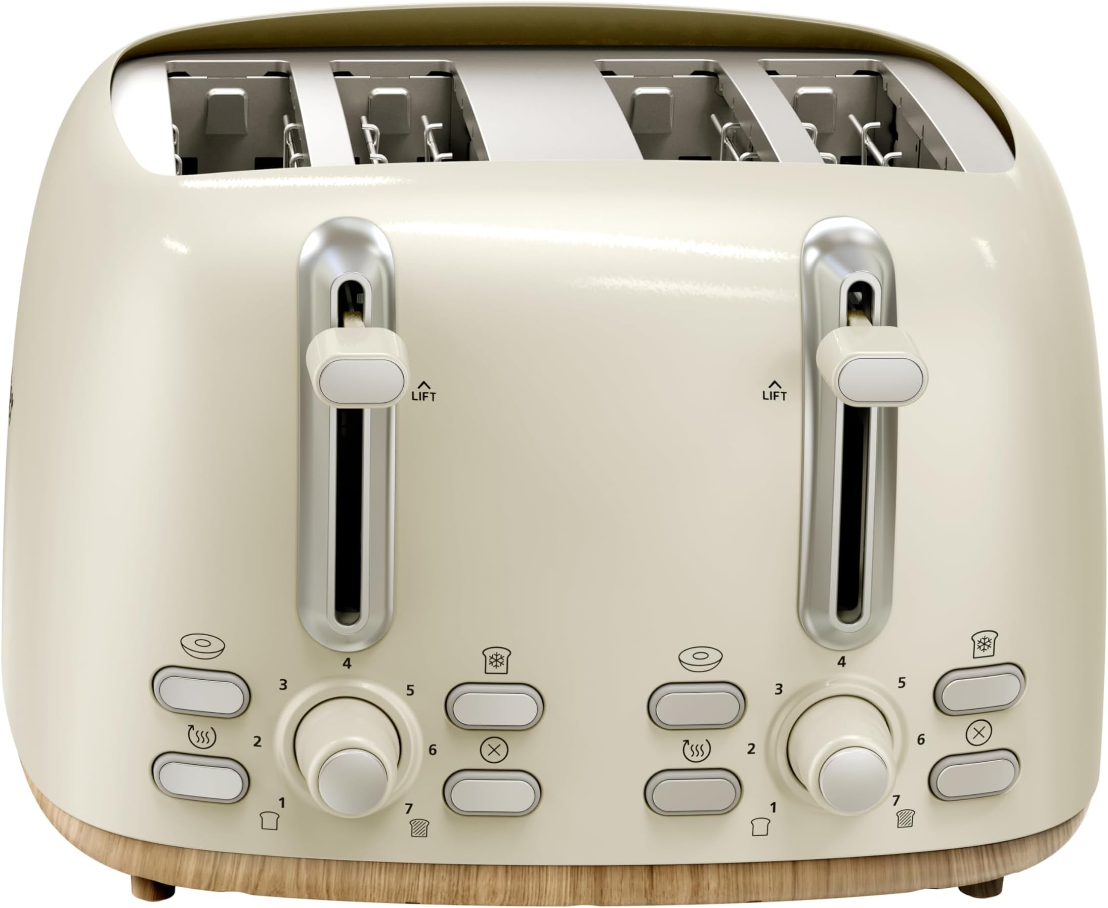 Amazon.com: Oster 4-Slice Toaster with Bagel and Reheat Settings and ...