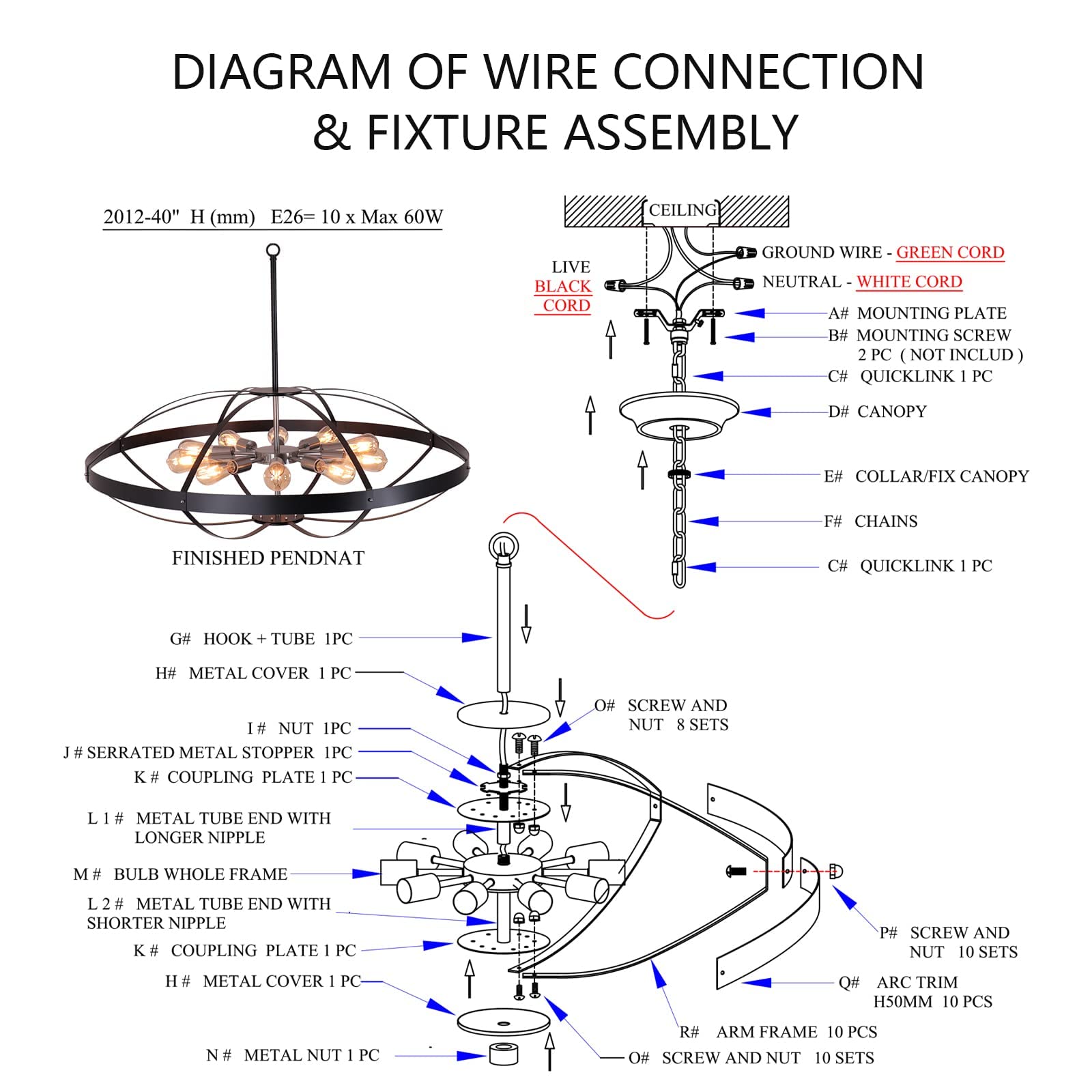 Extra Large Entry Chandelier Lighting