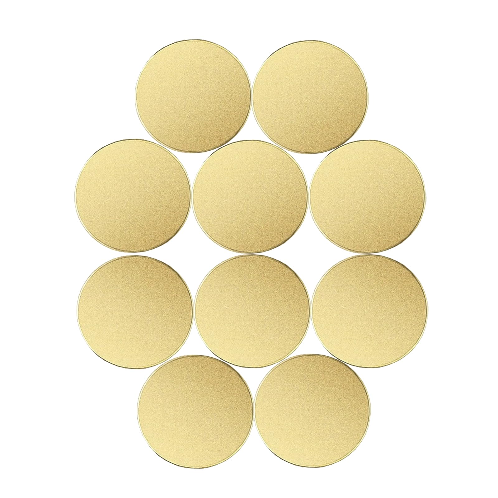 Amazon.com: Zinc Alloy Blank Challenge Coins for Engraving Blank Coins ...