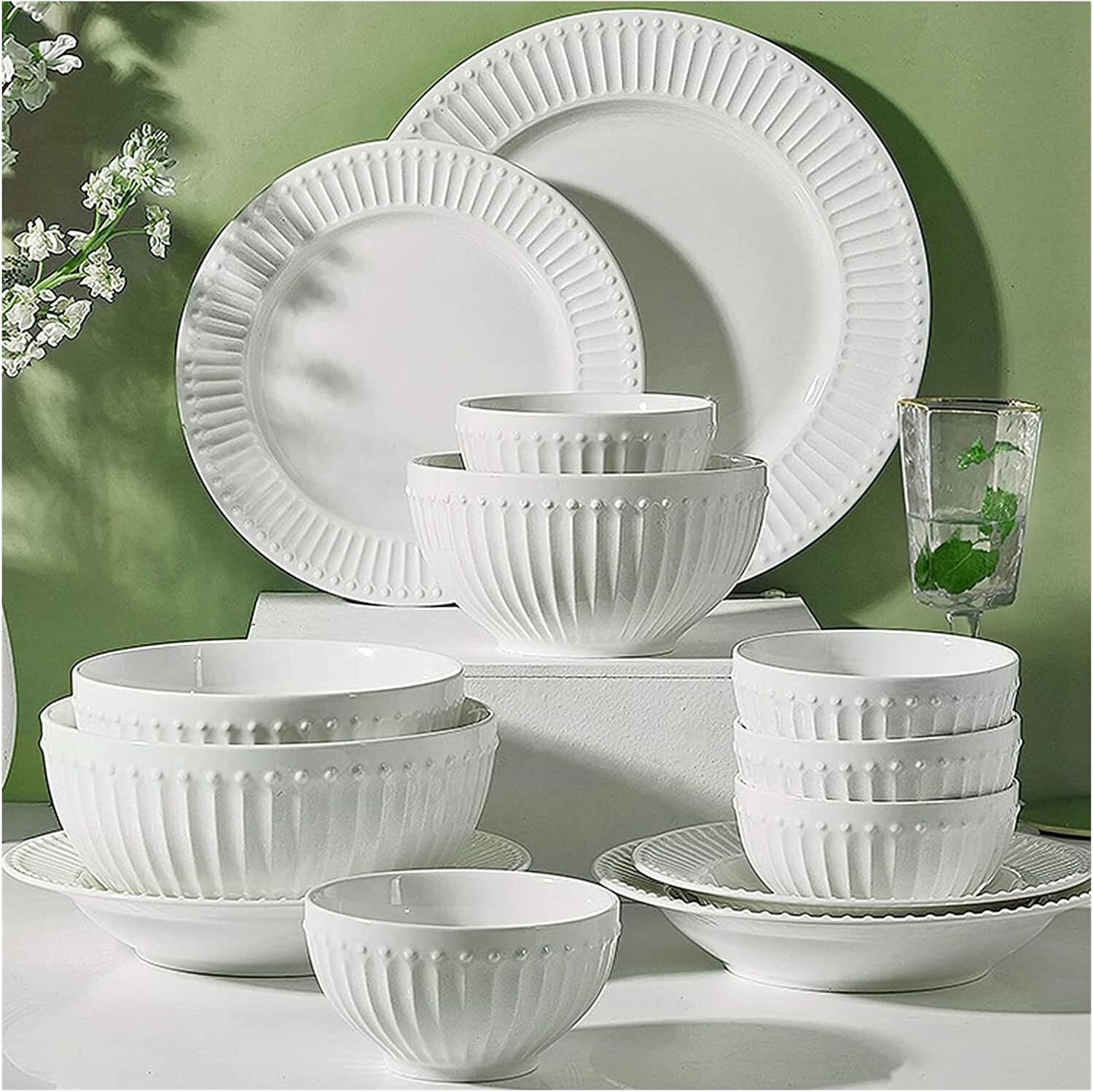 Amazon.com | Stylish Dinner Set for Luxury Restaurant and Home, High ...
