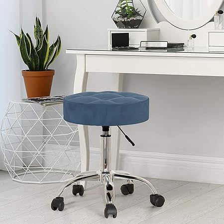 Height-Adjustable Swivel Bar Stool/Salon Chair/Doctor Stool/Medical ...