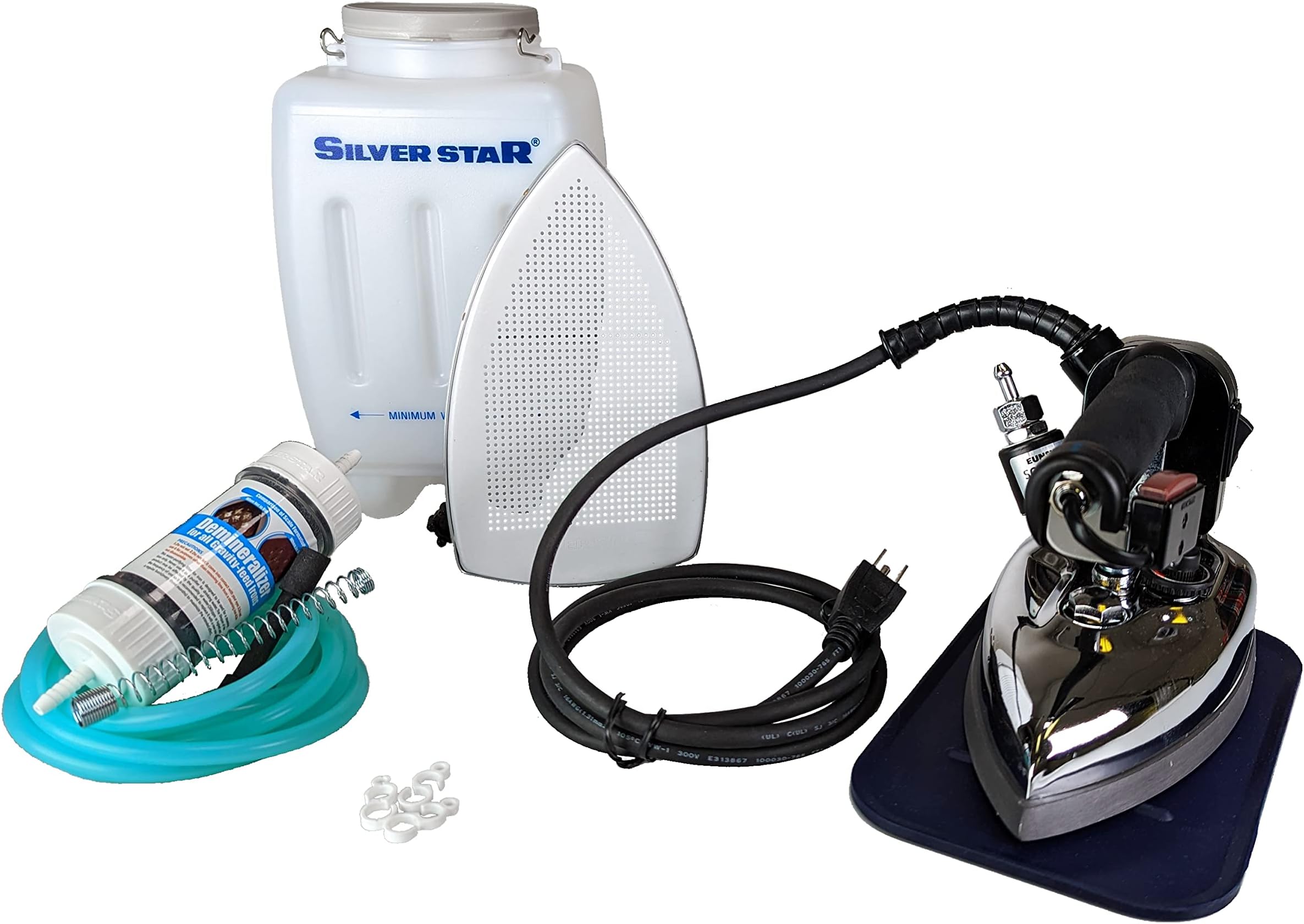 Amazon.com: Gravity- Feed Steam Iron ~ Silver star ES-90 : Home & Kitchen