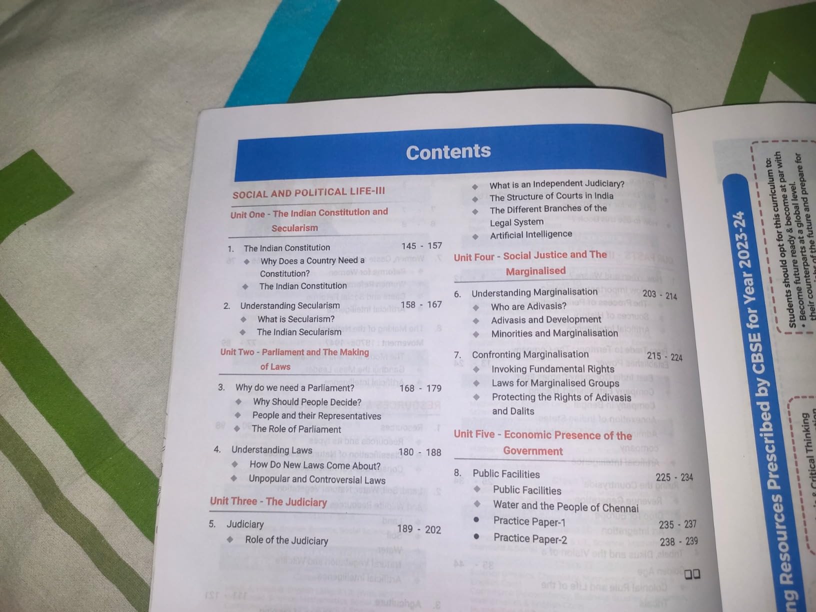 Oswaal One For All Question Bank NCERT & CBSE, Class-8 Social Science ...