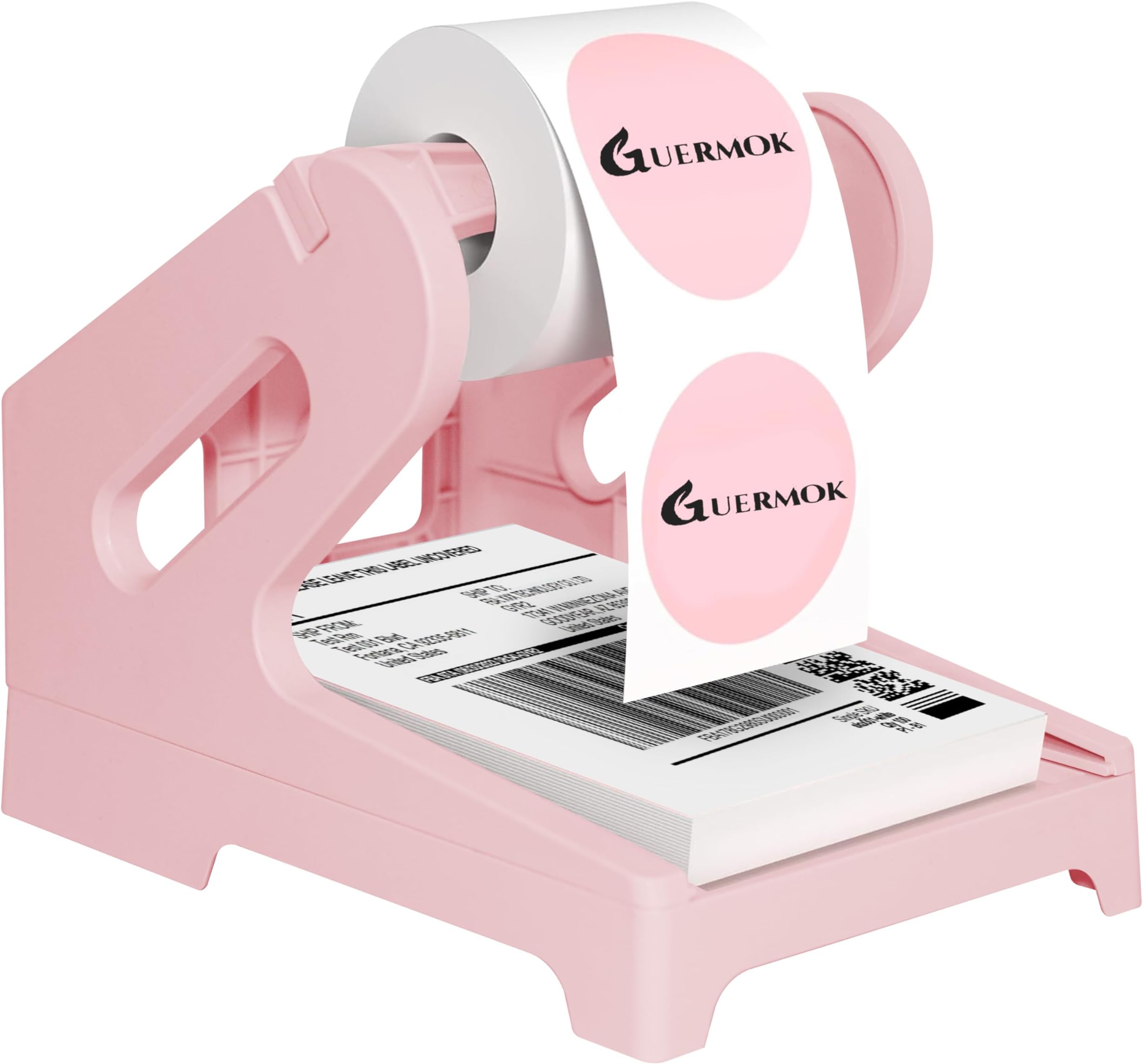 Guermok Thermal Shipping Label Holder for Rolls & Fan-Fold, Fragile ...