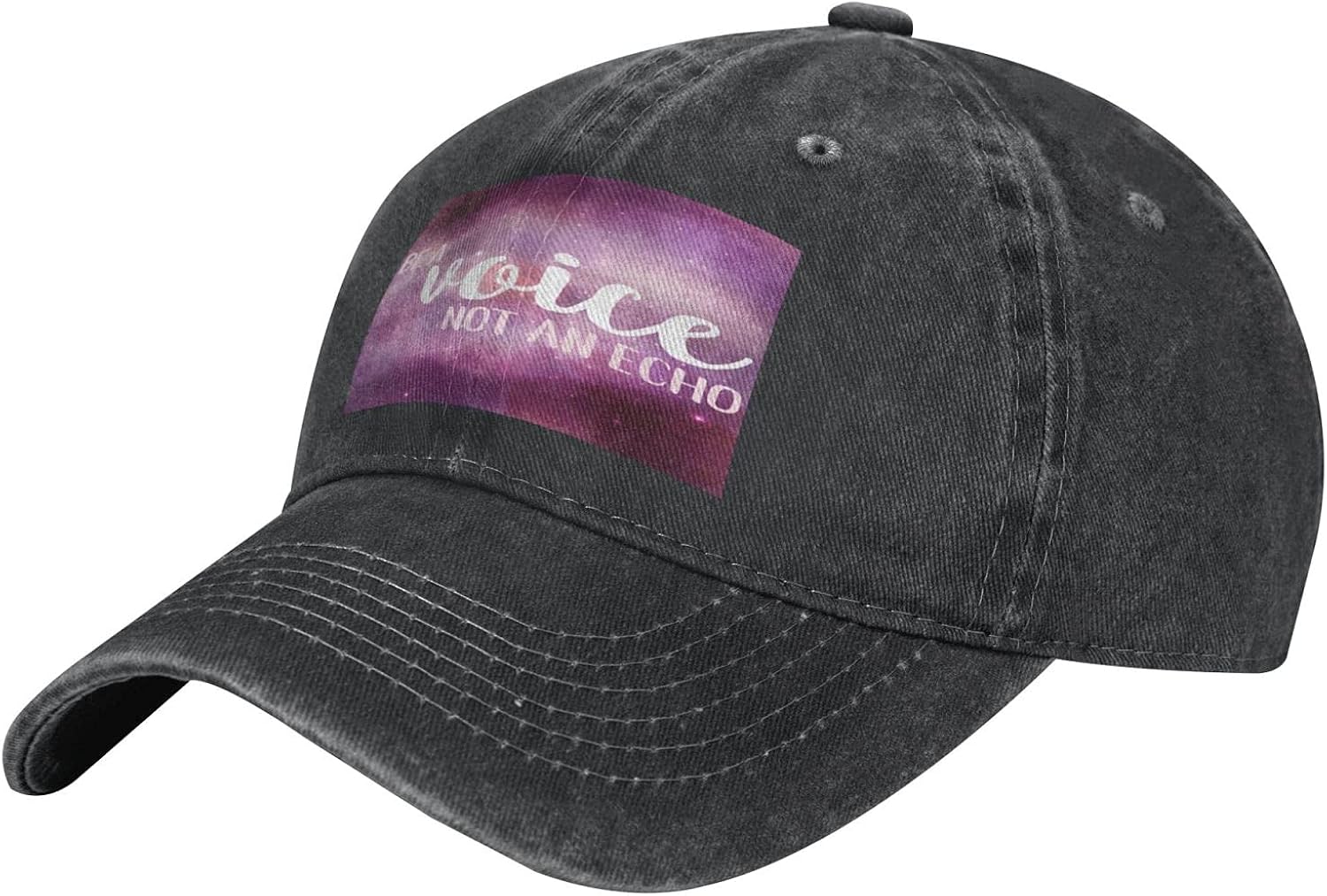 Be The Voice Not The Echo Men s Baseball Cap Sun Hat Cotton Adjustable Sports Leisure Cowboy be-the-voice-not-the-echo-men-s-baseball-cap-sun-hat-cotton-adjustable-sports-leisure-cowboy