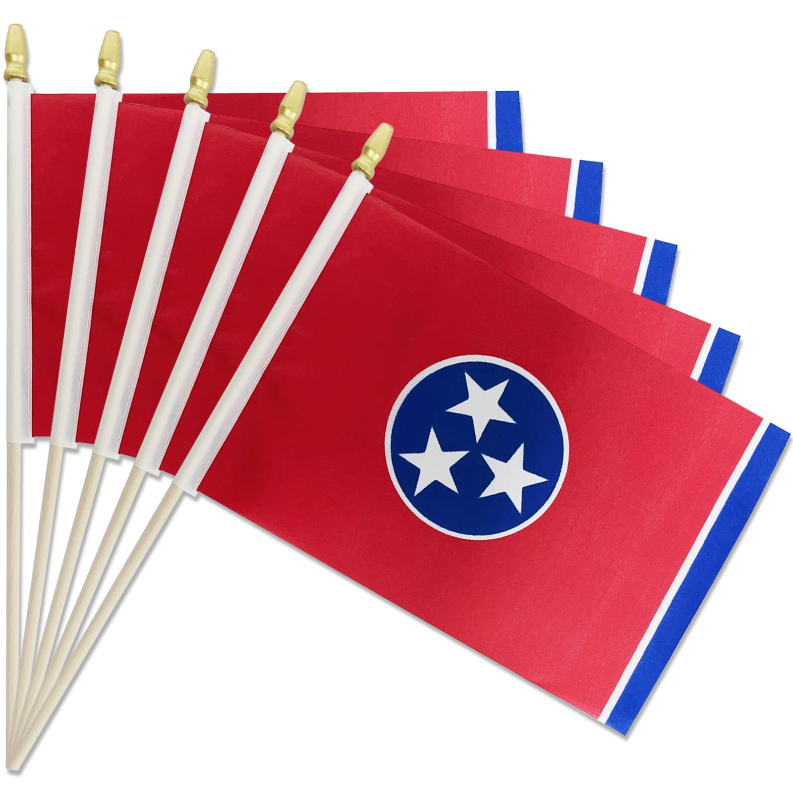 Amazon.com : Pack of 20, Handheld Tennessee Flags 5x8 Inch - Small ...