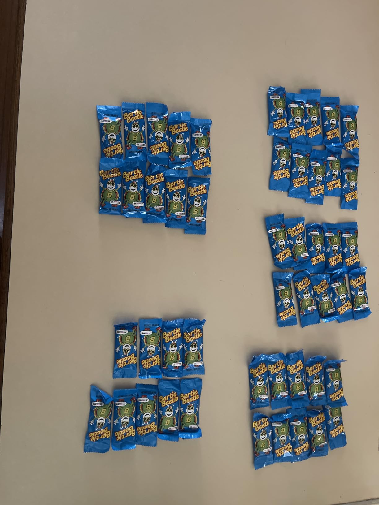 Bertie Beetle Chocolates 50 Pack - Bulk Value Pack - Australian Made ...