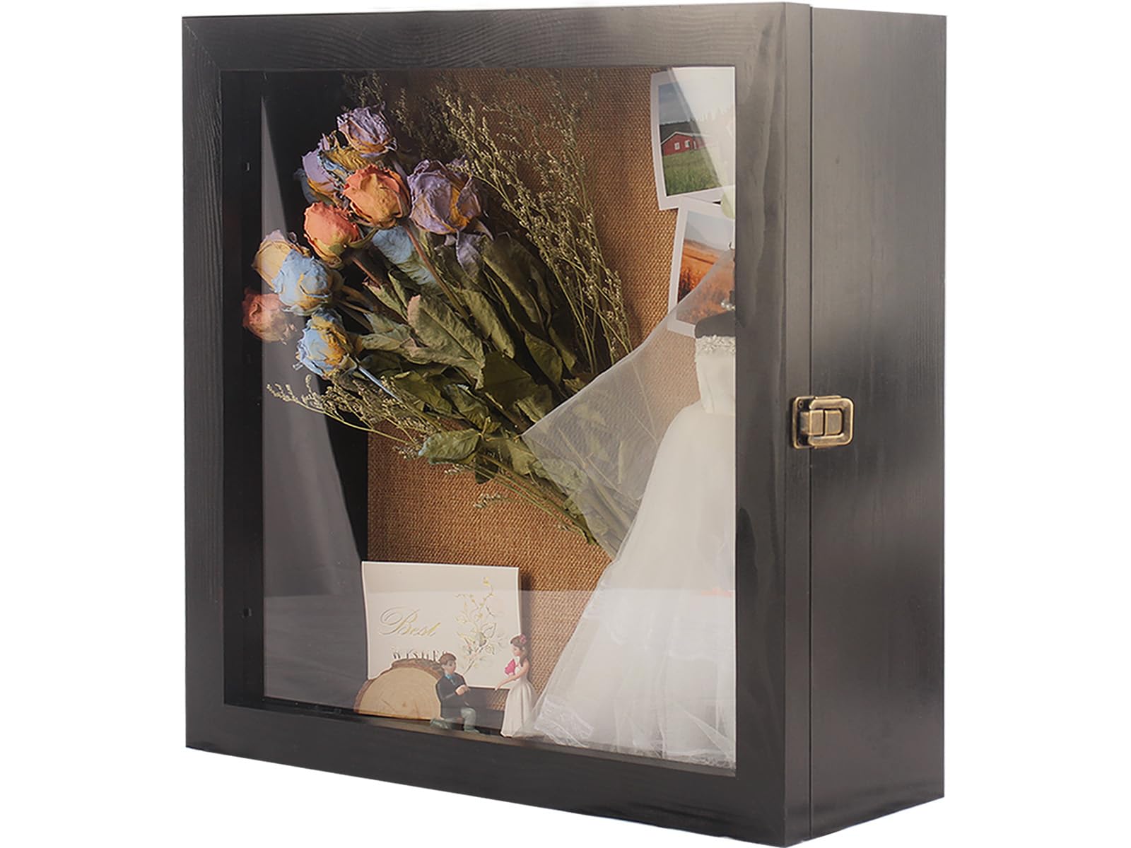 Snapklik.com : WANMEIZI 16x16 Extra Large Deep Shadow Box Exterior ...