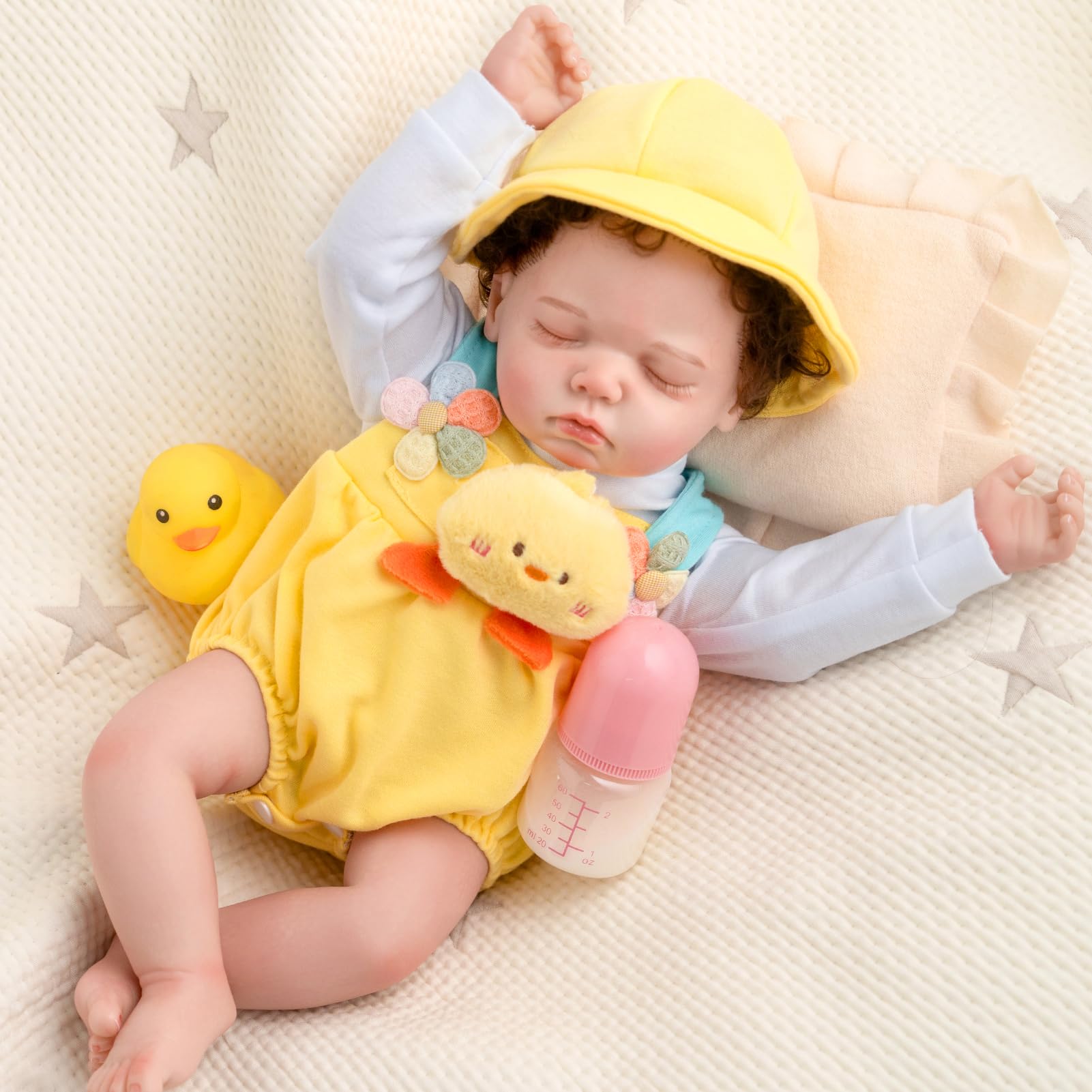 Amazon.com: Jirachi Lifelike Reborn Baby Dolls, 18-Inch Sleeping Real ...