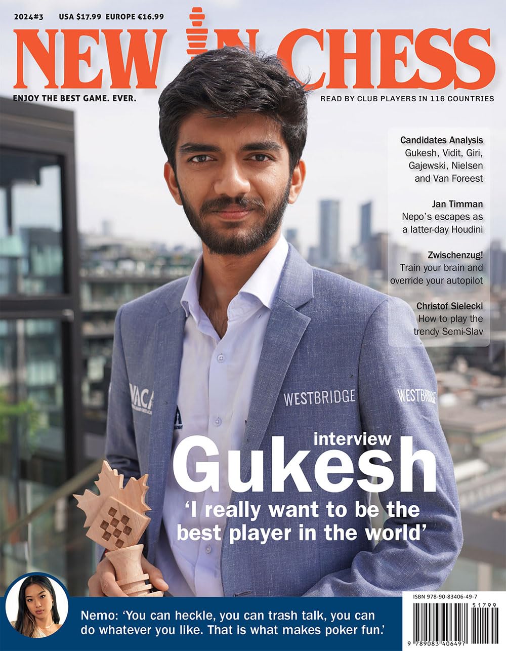 New in Chess Magazine 2024 / 3: The Premier Chess Magazine in the World ...