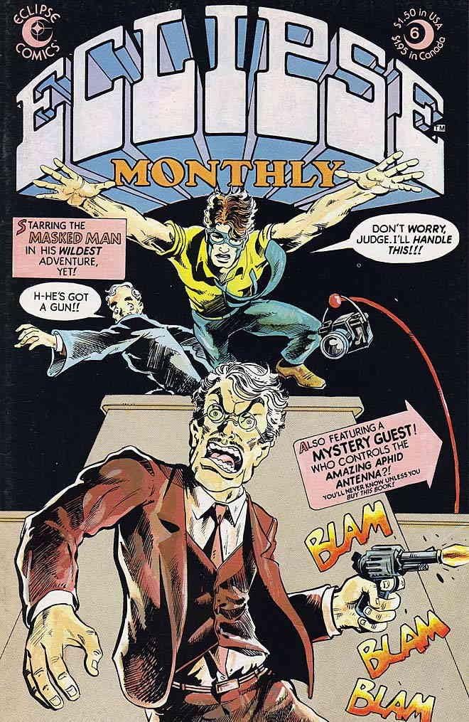 Amazon.com: Eclipse Monthly #6 FN ; Eclipse comic book | Masked Man : Collectibles & Fine Art