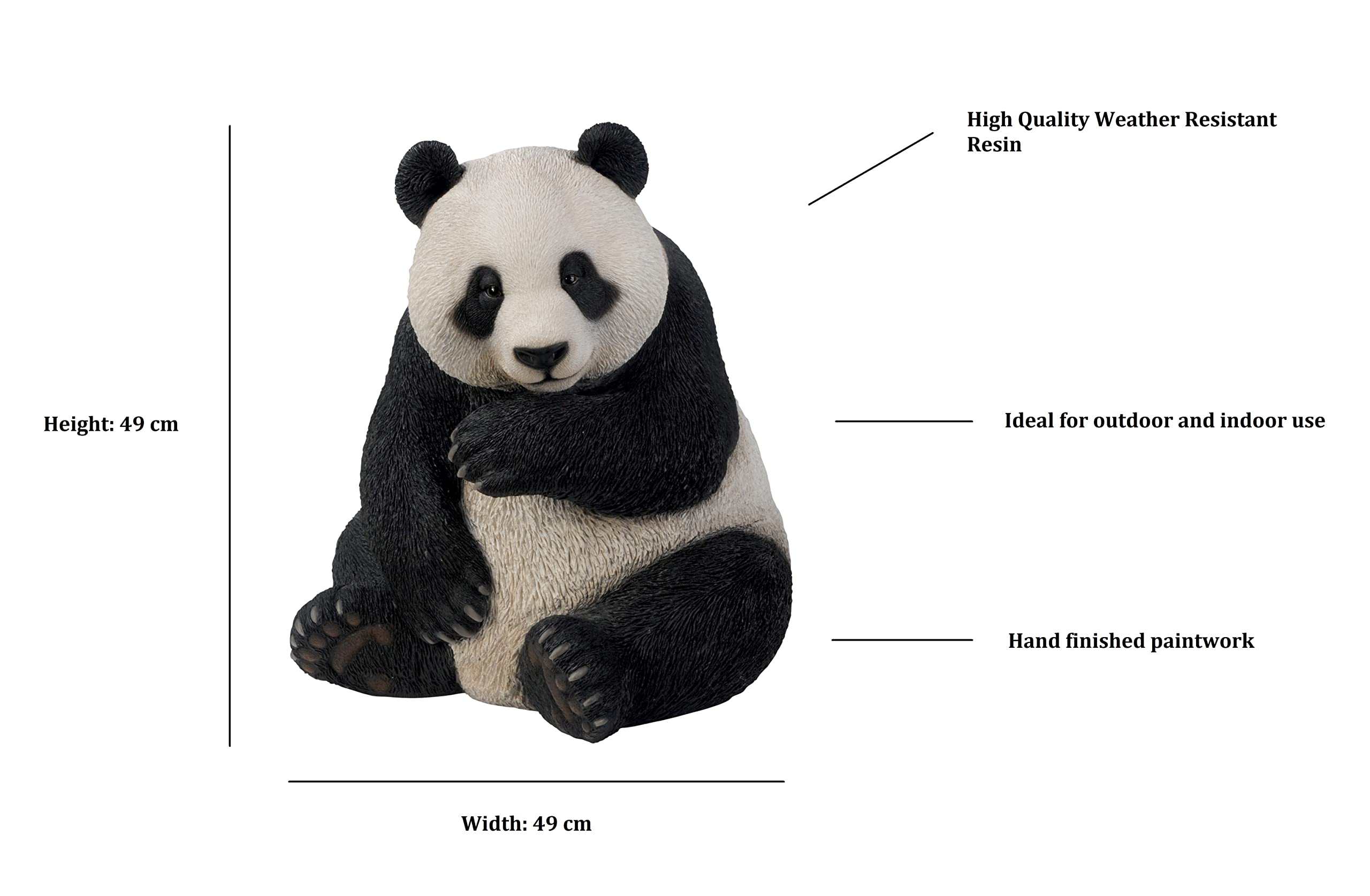 Artfinder Petunia The Panda ORNAMENTAL PANDA By Messy_PandaMakerWorld: