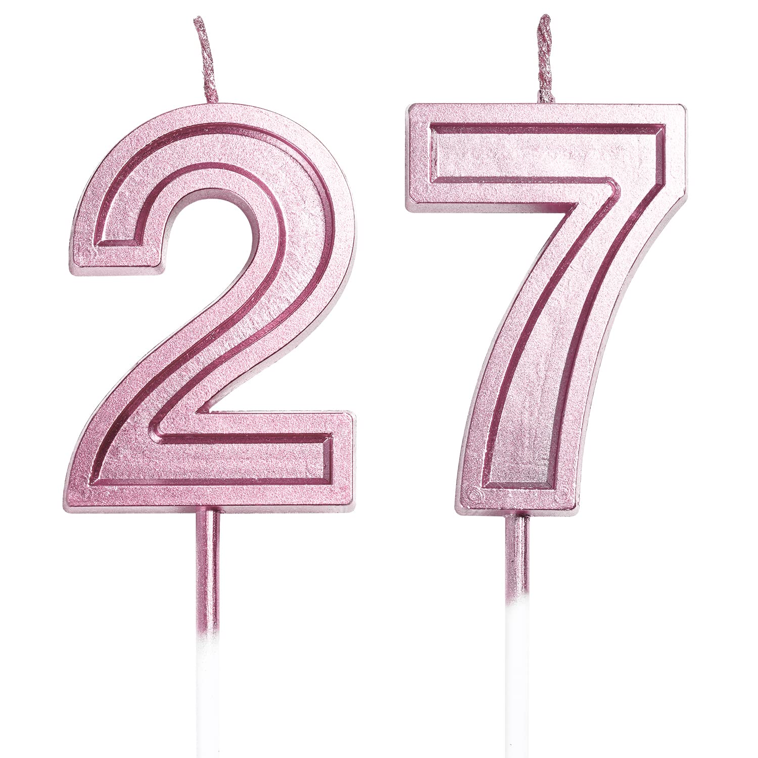 Number 27 In Pink
