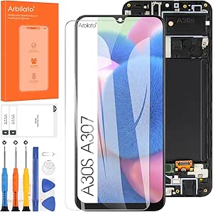 Amazon.com: OLED Screen for Samsung Galaxy A30S Screen Replacement for ...