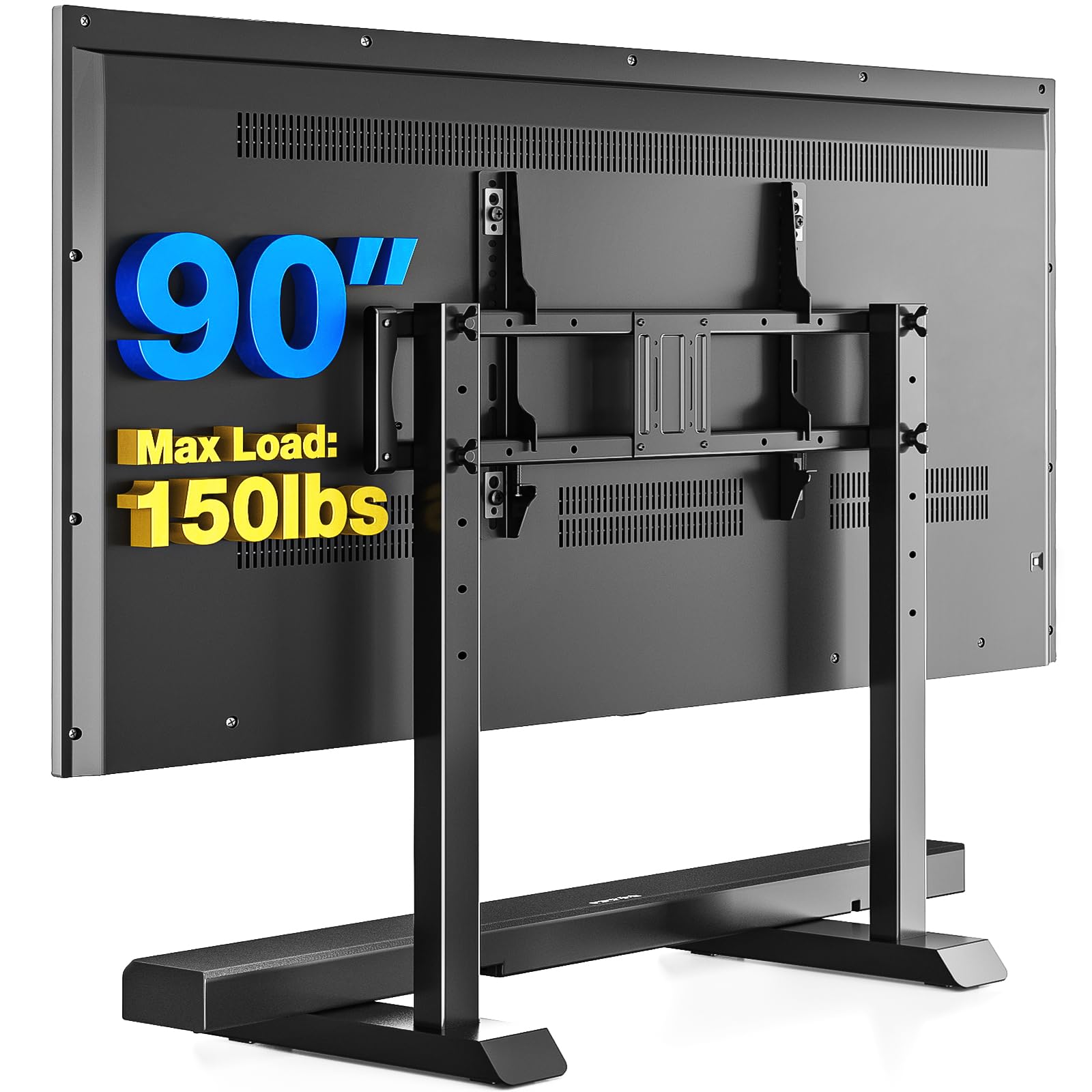 Amazon.com: Rfiver Upgraded Universal Table Top TV Stand Steel TV Legs ...