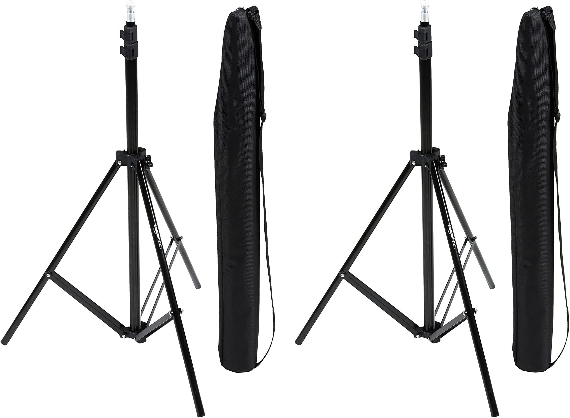 Amazon.com : Amazon Basics Aluminum Light Photography Tripod Stand with ...