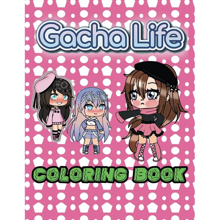 Buy Gacha Life Coloring Book: An Unique Coloring Book For Fan Of Gacha ...