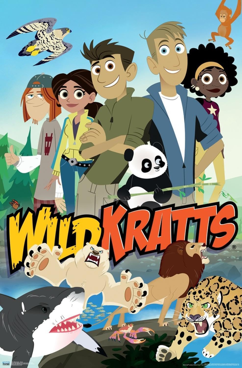 Amazon.com: Trends International Wild Kratts - Group Wall Poster, 13" x ...