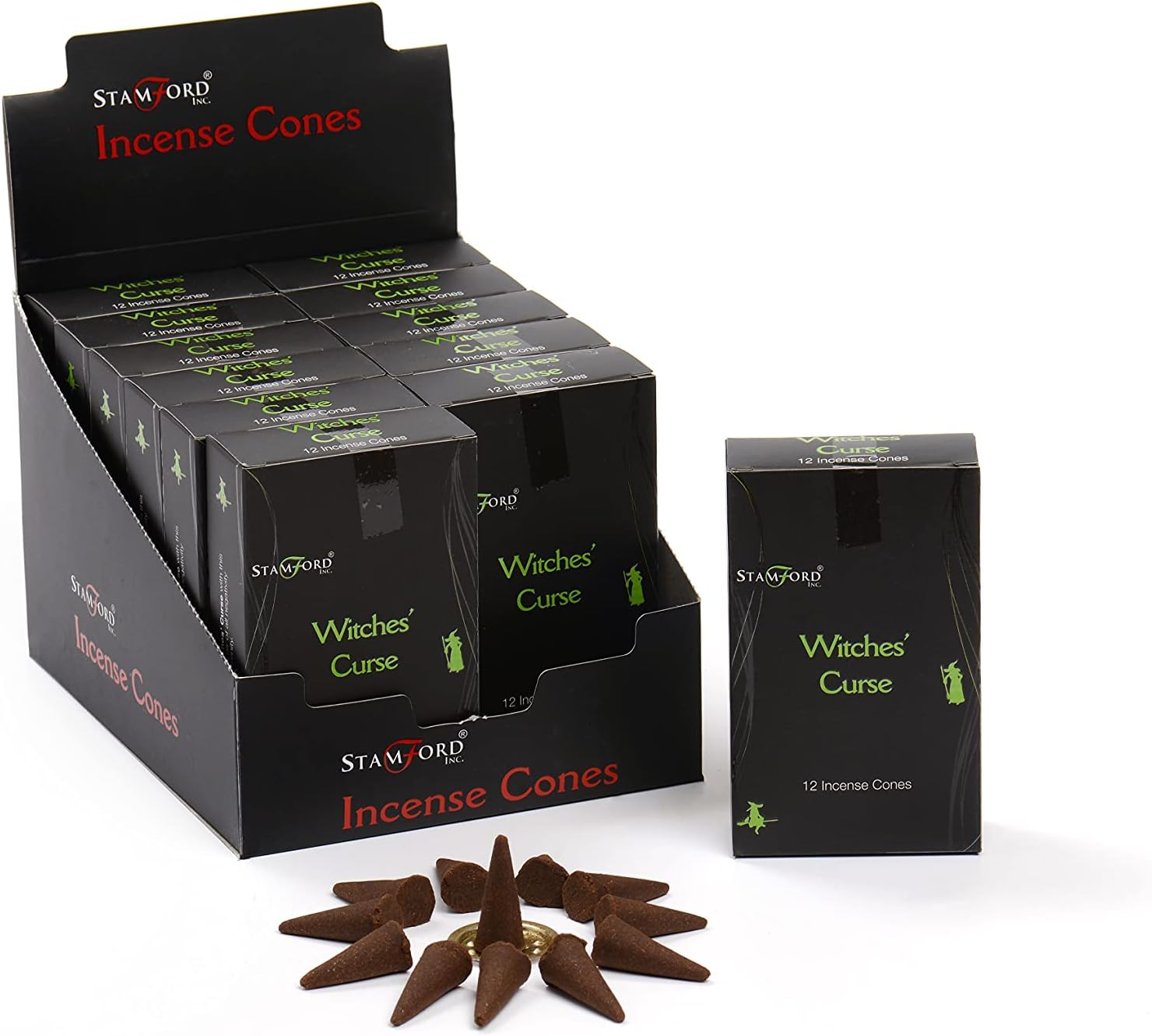 Amazon.com: Giftbrit Stamford Witch's Curse Incense Sticks Flavoured 15 ...