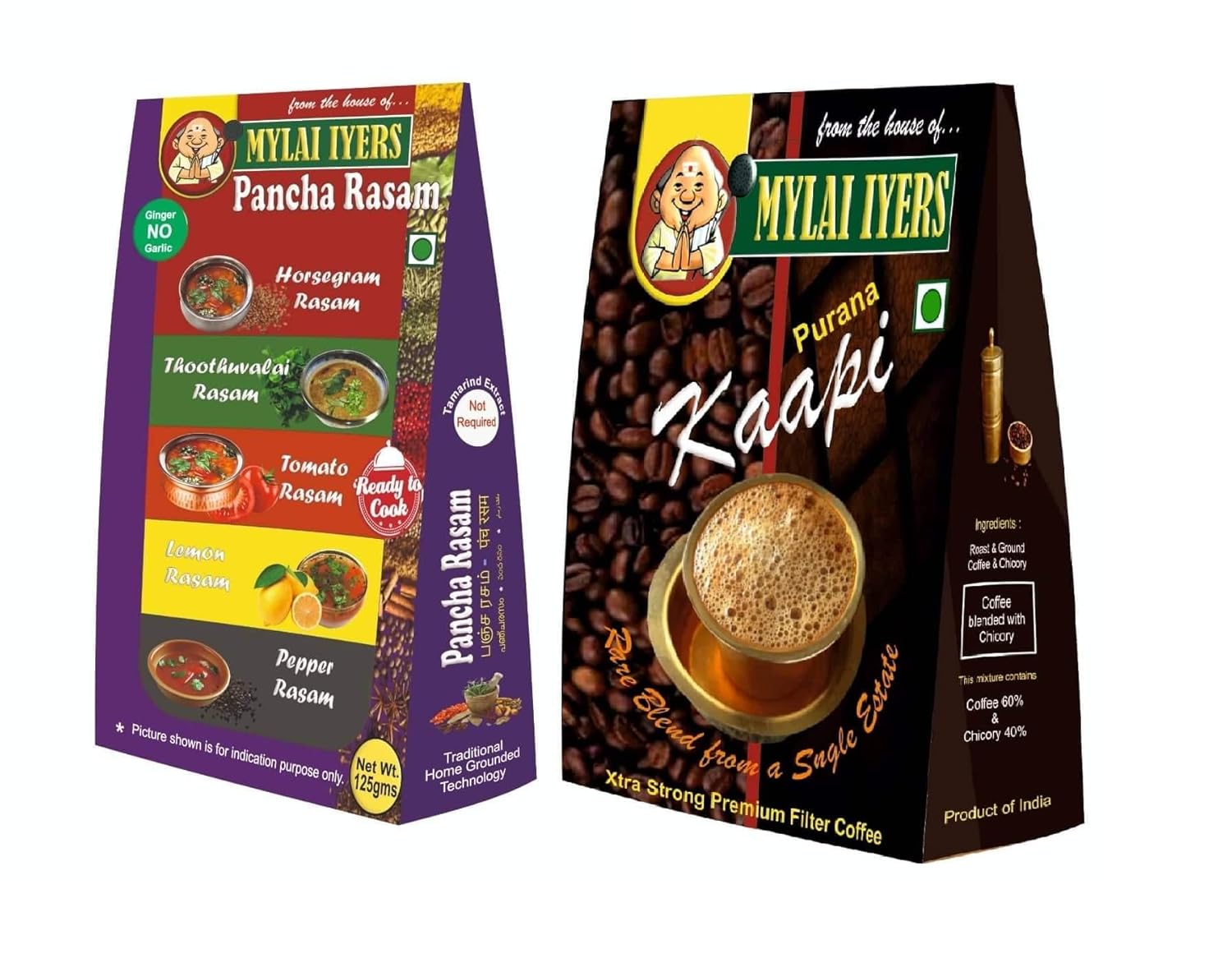 MYLAI IYERS Pancha Rasam & Kaapi (Coffee) | Instant Food, Healthy Food ...