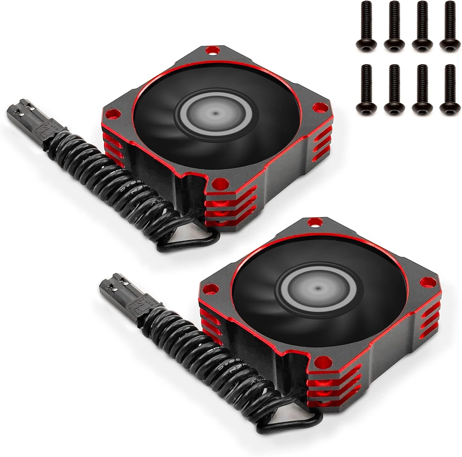 Amazon.com: Honiwu 2PCS RC Motor Cooling Fan, 35mm 21000RPM Cooling Fan ...