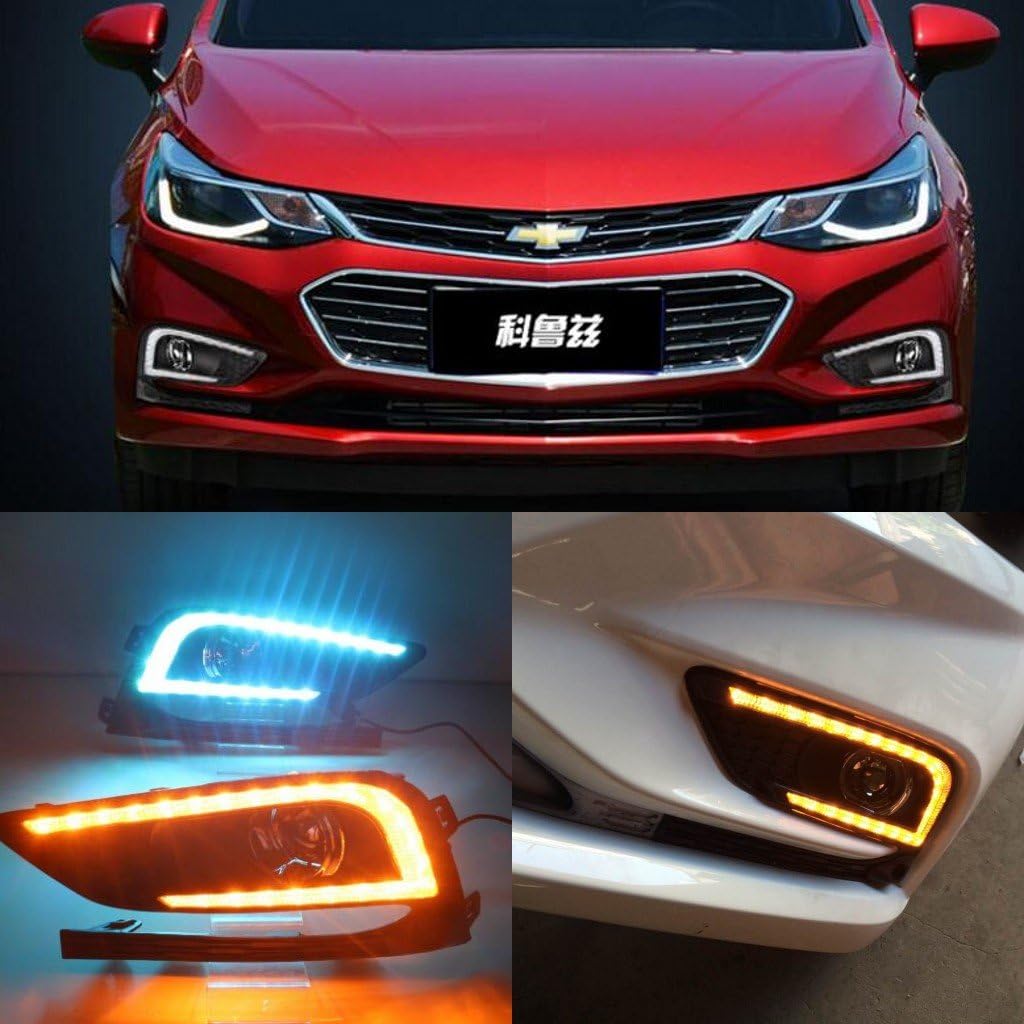 Amazon.com: Auto-Tech LED light Daytime Running Light, Retrofit LED ...