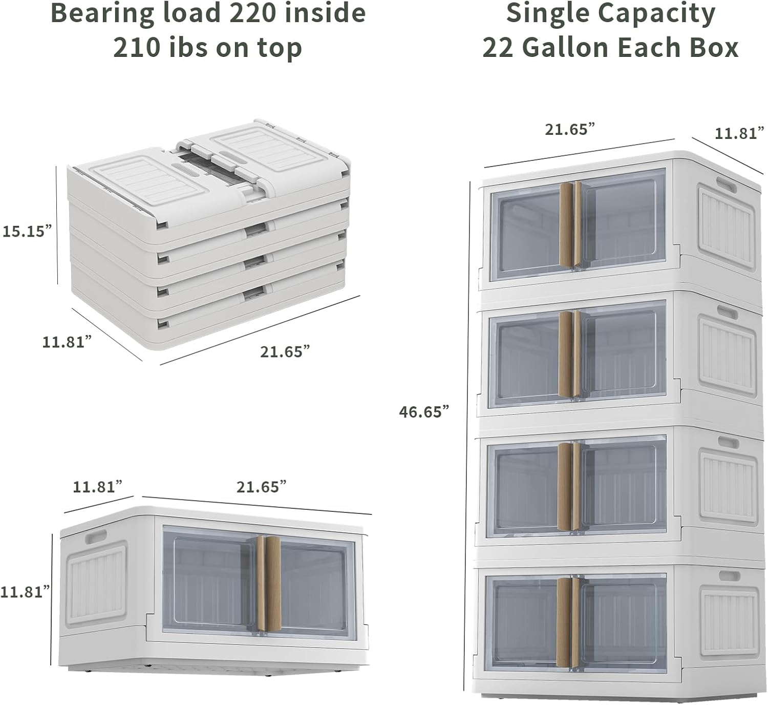 Contenedores de almacenamiento con tapas, contenedores de ...