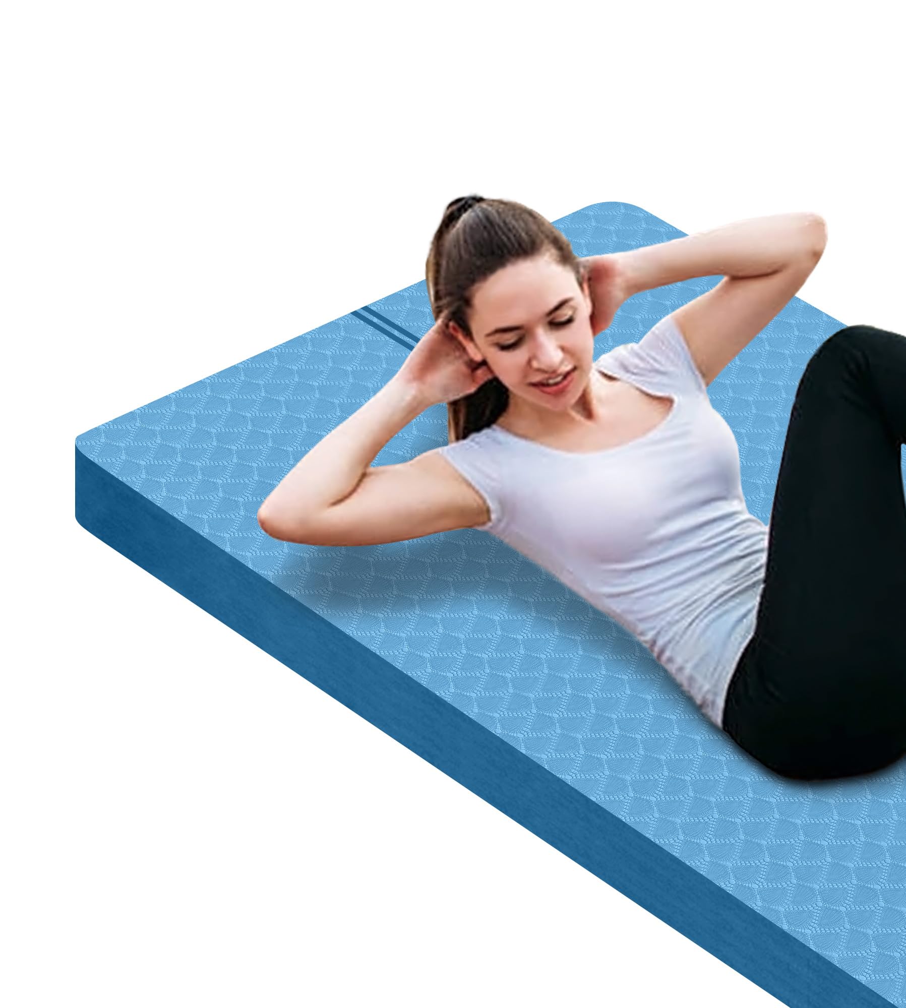 Snapklik.com : Nuveti Large Exercise Mat - 15mm/20mm/30mm Thick Yoga ...