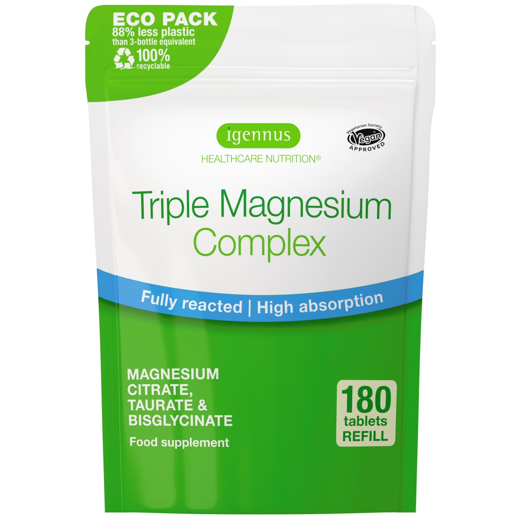 Snapklik.com : Advanced Triple Magnesium Complex, Taurate, Glycinate ...