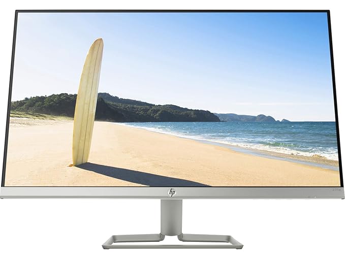 HP 27-Inch Ultra-Slim Full Hd Computer Monitor - AMD Freesync, Built-in ...