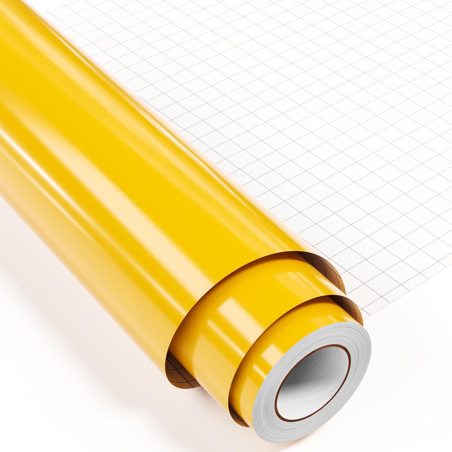 Amazon.com: Sileelis Yellow Permanent Vinyl, 12" x 15 FT Adhesive Vinyl ...