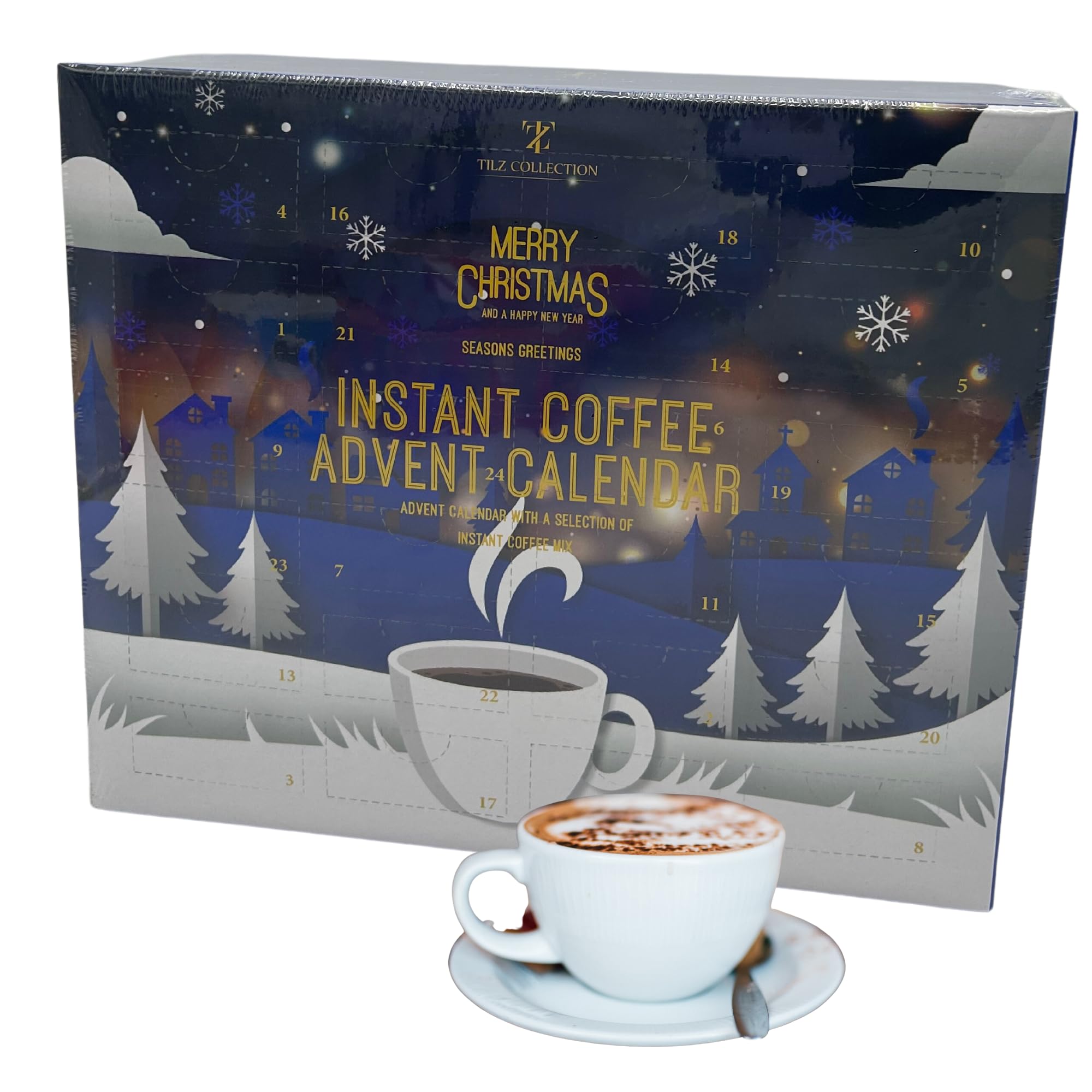 Instant Coffee Advent Calendar 2024 | Countdown To Christmas With 24 ...