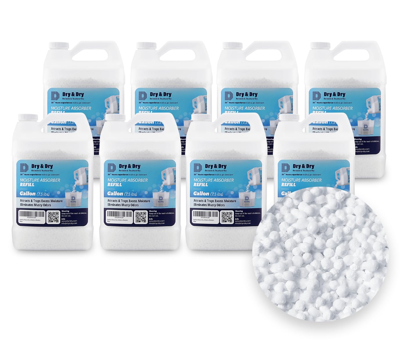 Dry & Dry Moisture Absorbers Refill Beads - Dehumidifiers for Home ...