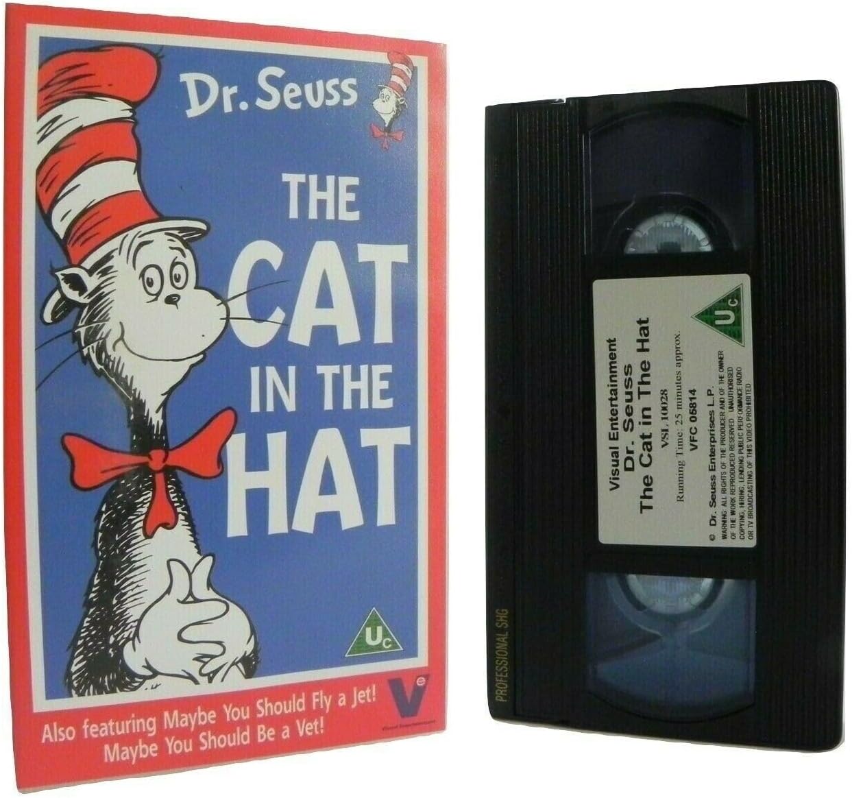 Dr Seuss: The Cat In The Hat [VHS] : Amazon.co.uk: CDs & Vinyl