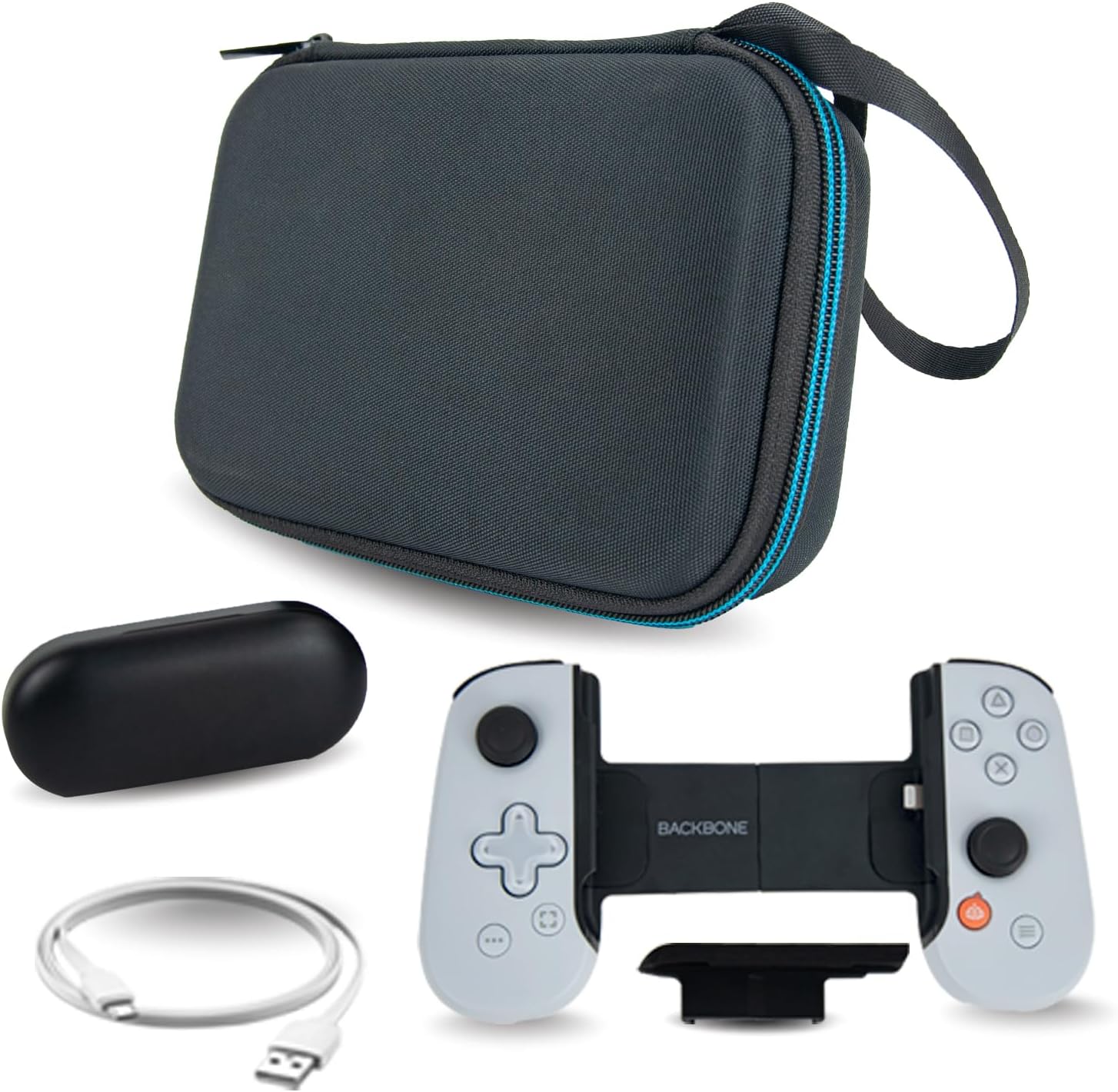 Amazon.com: XINGFUDAO Backbone One Mobile Game Controller Hard Case for ...