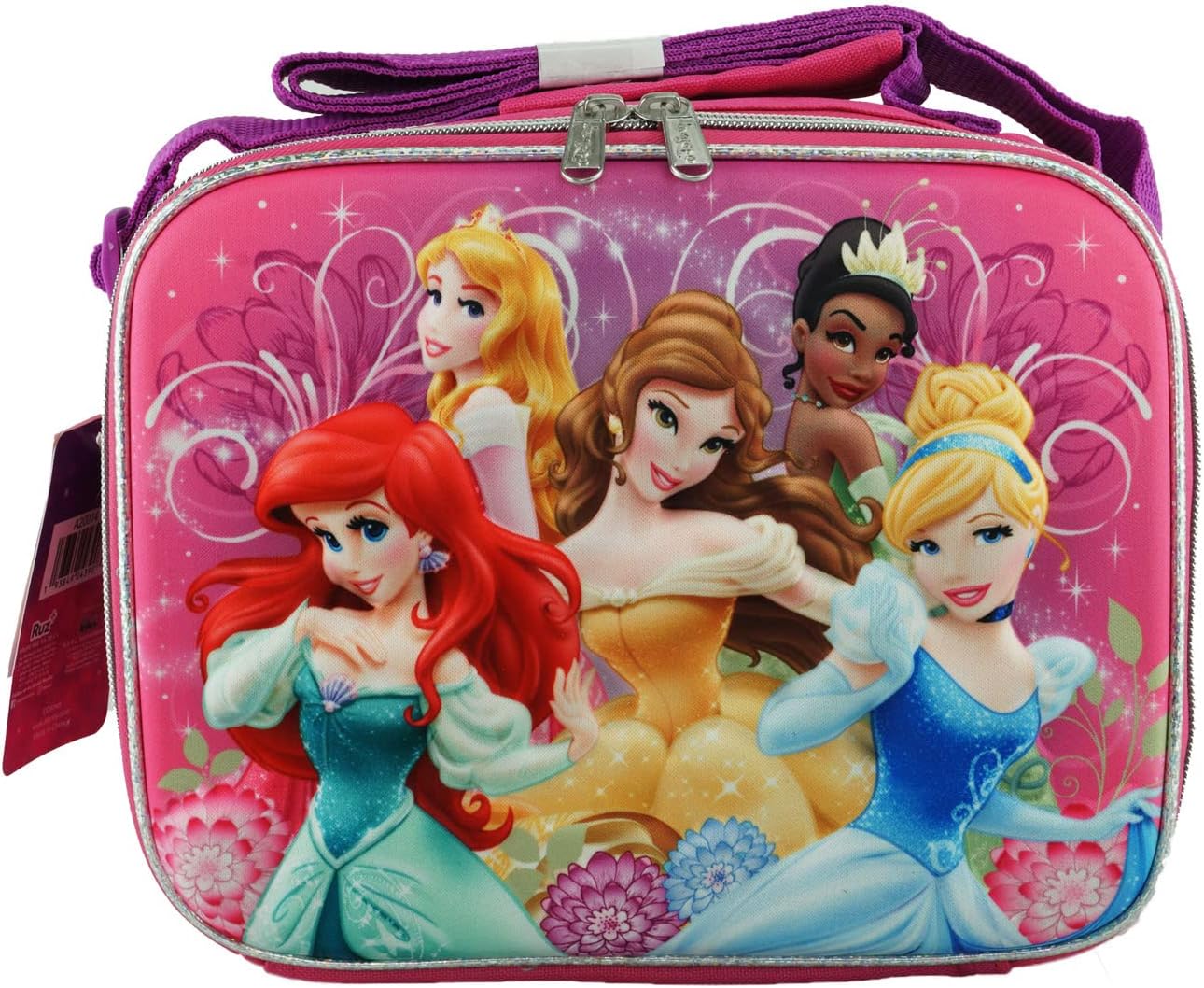 Amazon.com: Ruz Disney Princess 3-D EVA Molded Lunch Box: Home & Kitchen