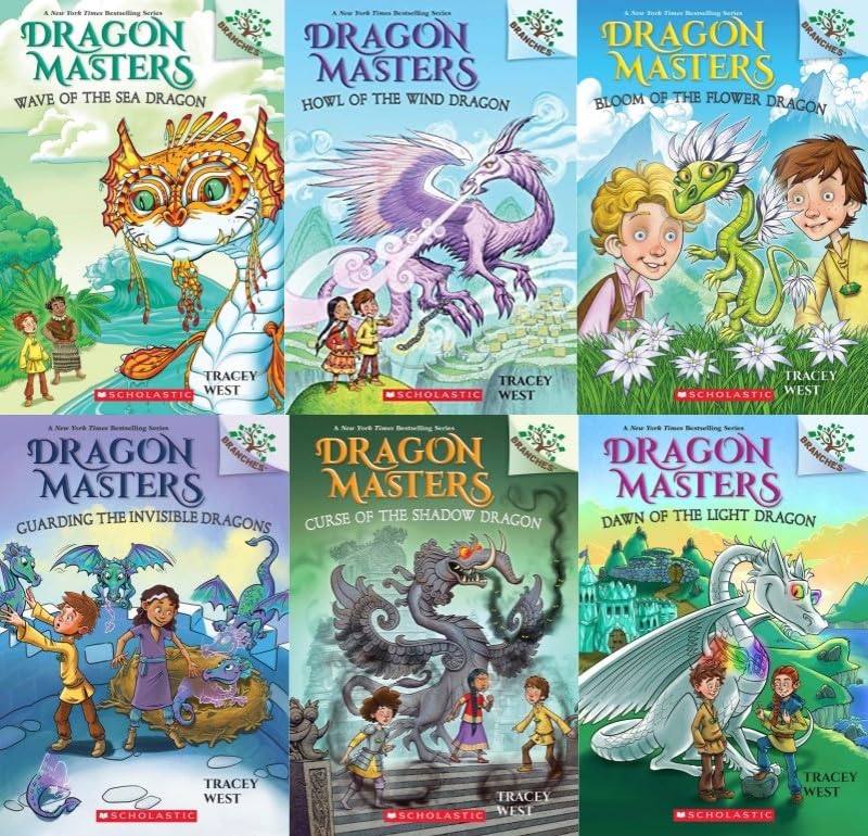 Dragon Masters Series Book #19 - Book 24 Collection: Tracey West ...
