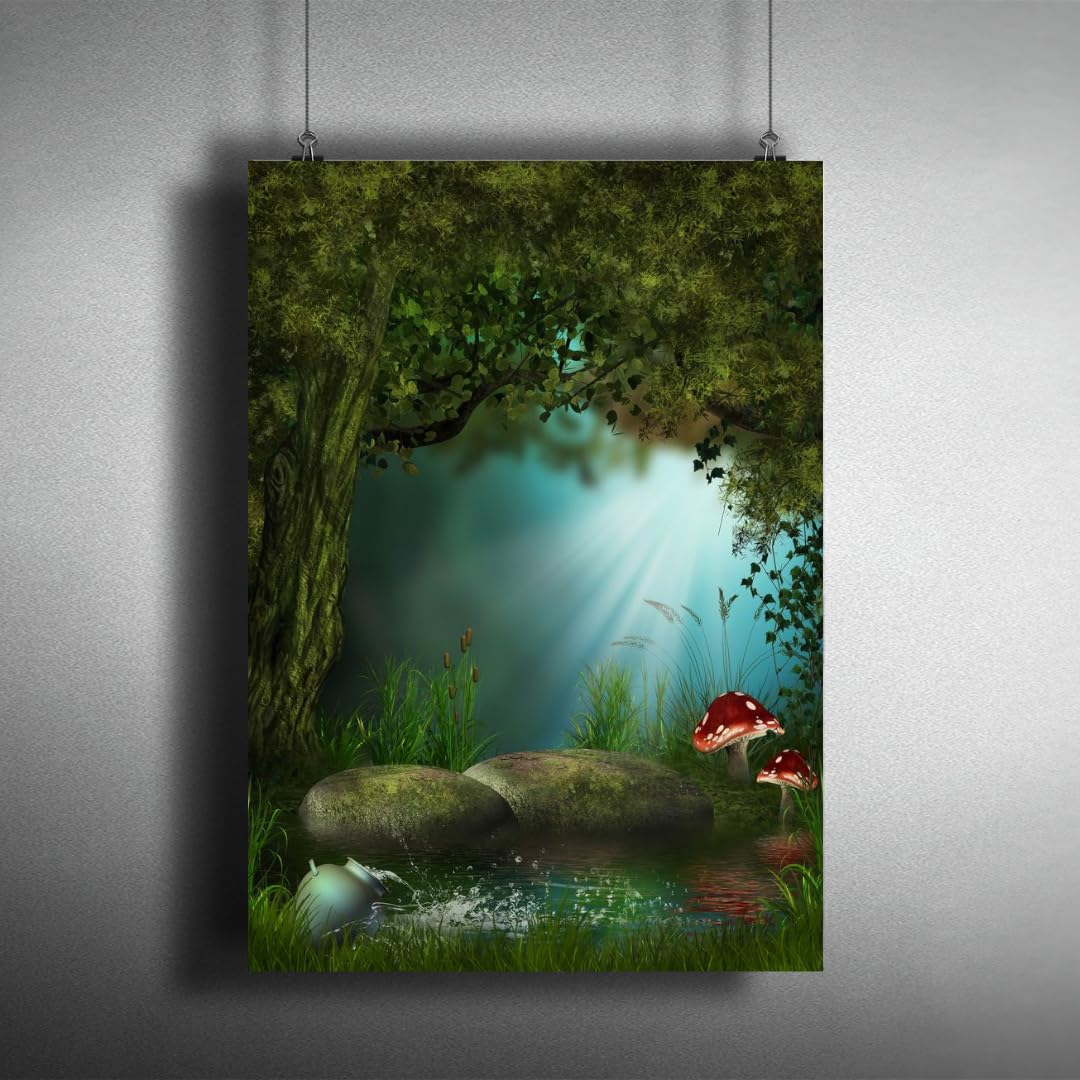 Forest | Nature Posters for Wall | A3 and A4 sizes | 400 GSM Paper ...