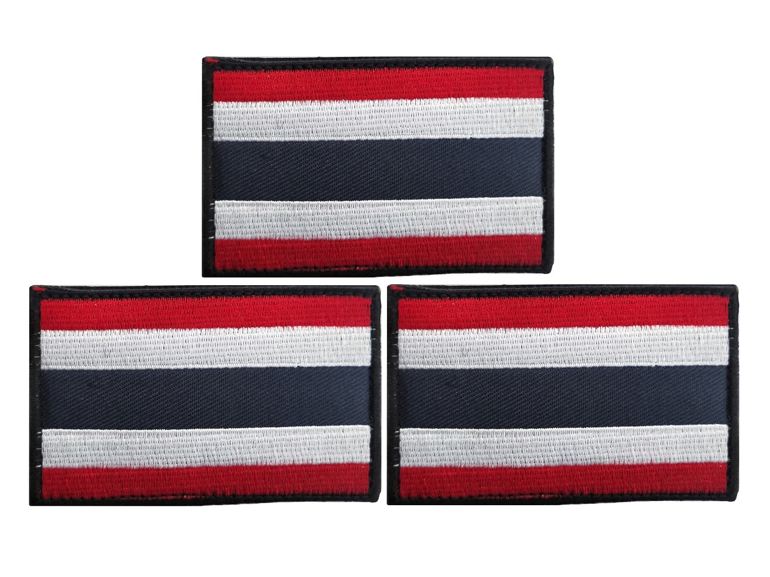 Javd 3 Pack Thailand Flag Patch Thailand Flag Embroidery Patch | Desertcart Sri Lanka