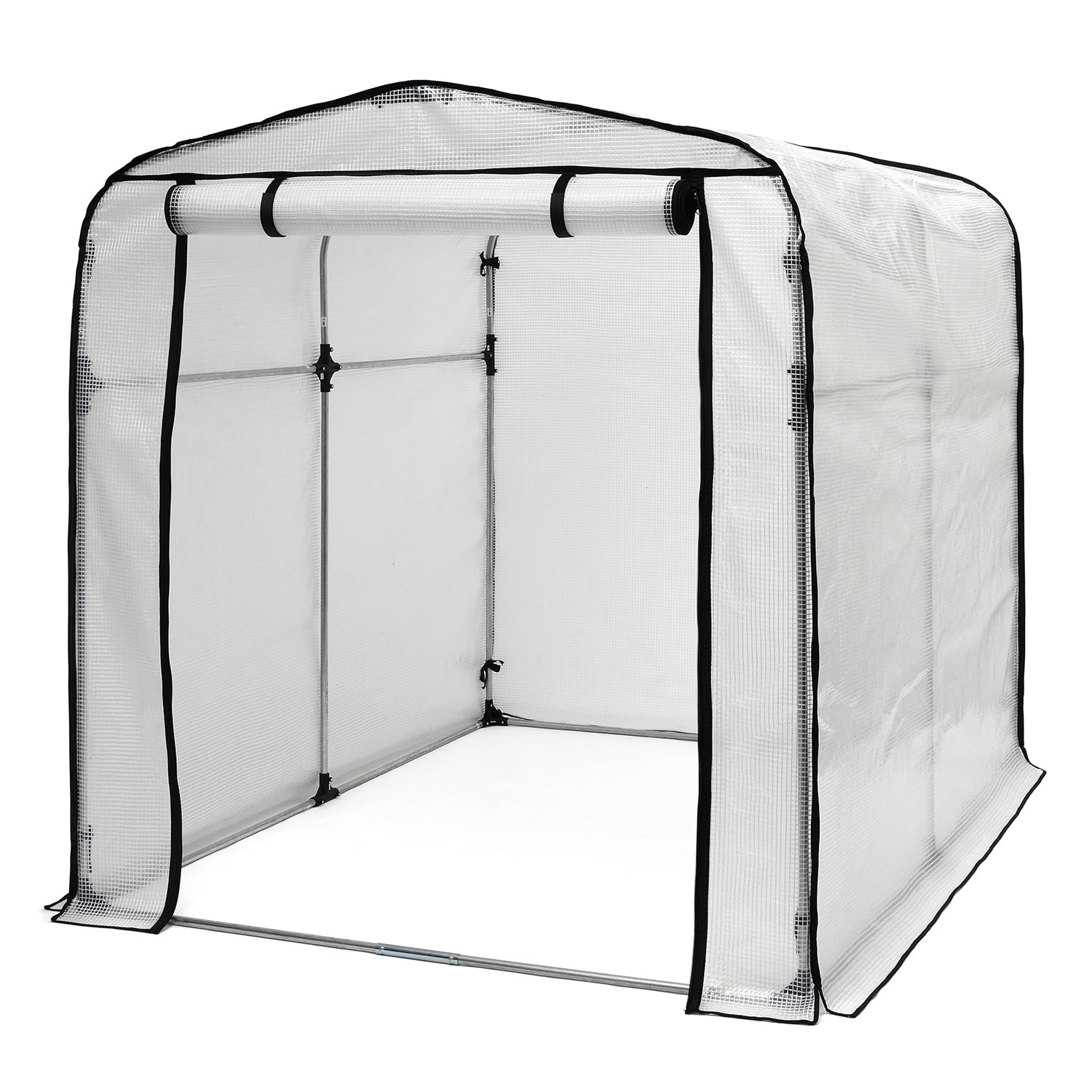 Amazon.co.jp: サンカ ビニール温室 大サイズ (幅159×奥行224×高さ170cm) ガーデニング 園芸 家庭用 ビニールハウス 簡易万能温室 BOC-03/CL SANKA ...