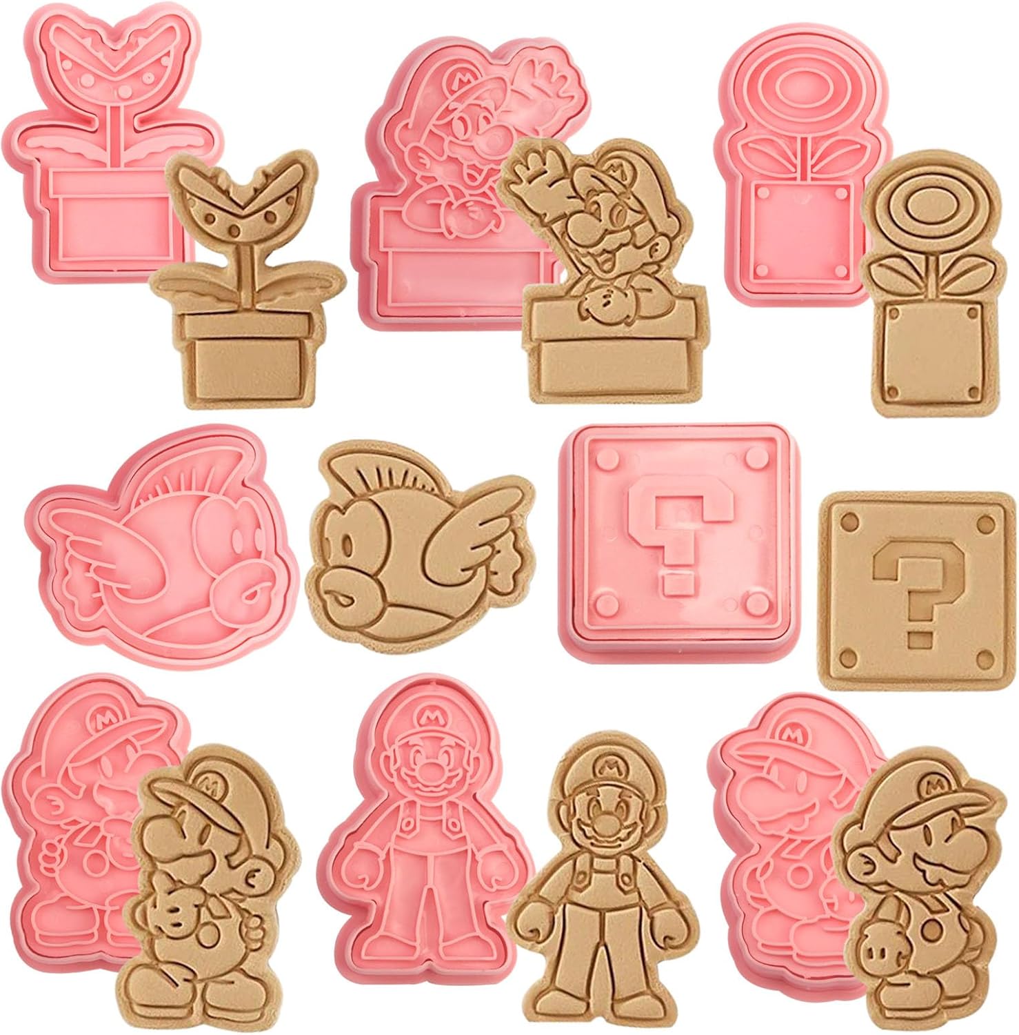 Amazon.com: 8 Pieces Cookie Cutters Cartoon Cookie Cutters Cartoon ...