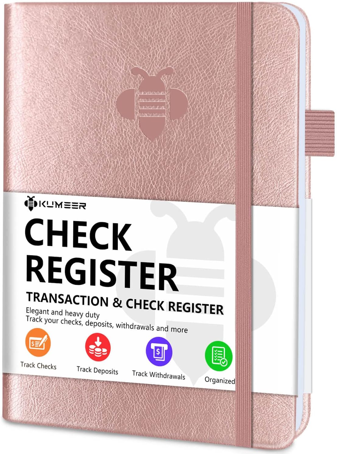 Amazon.com : Check Registers for Personal Checkbook, Spiral Large Check ...