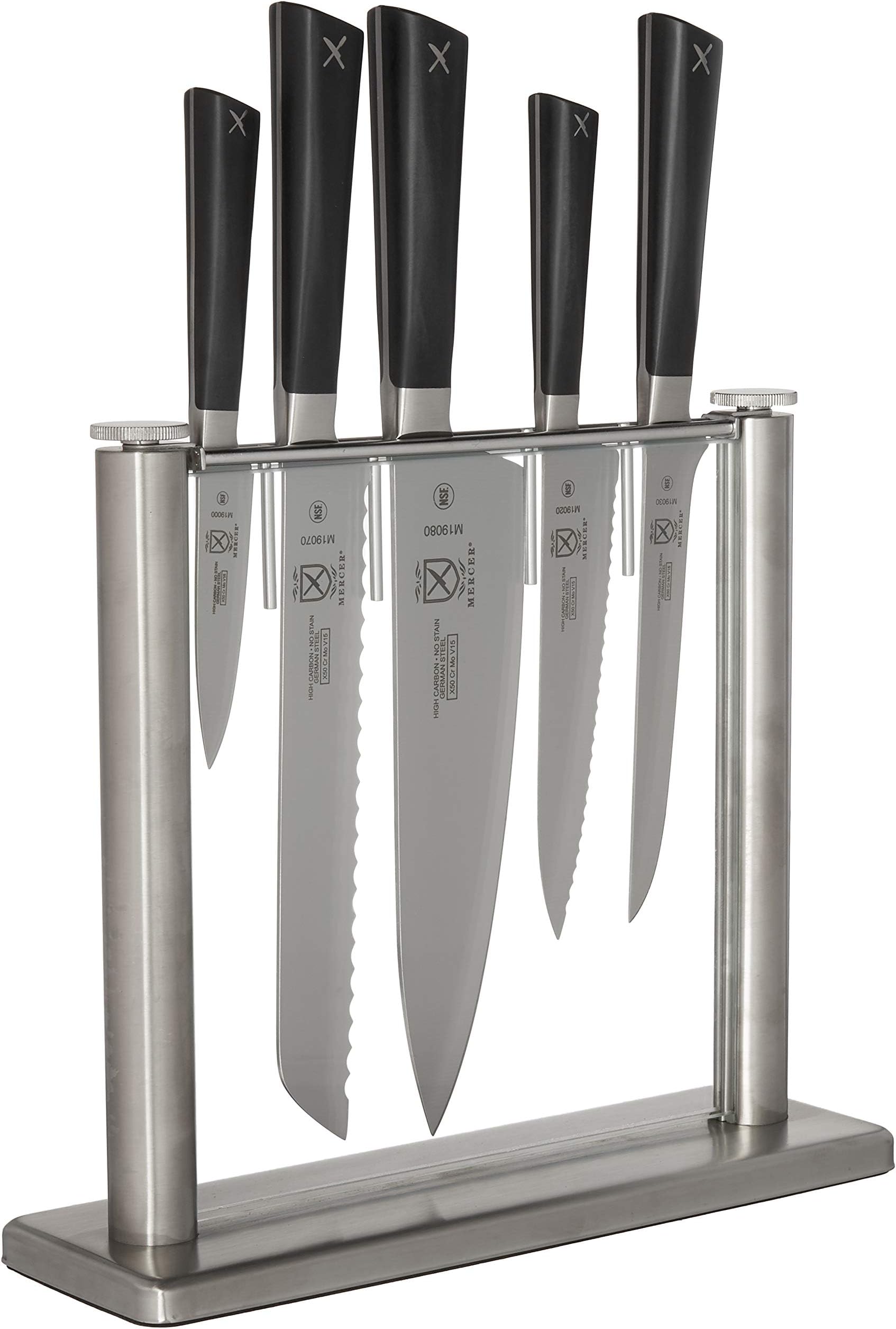 Amazon.com: Mercer Culinary M23500 Renaissance 6-Piece Forged Knife ...