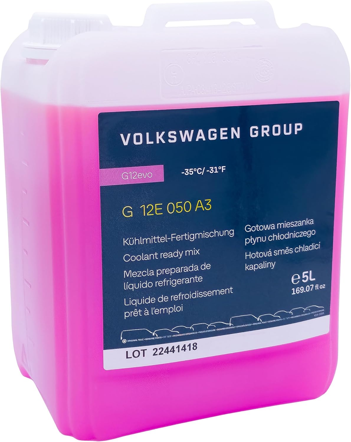 Volkswagen G12E050A3 Kühlflüssigkeit G12evo Kühlmittel Fertigmischung ...