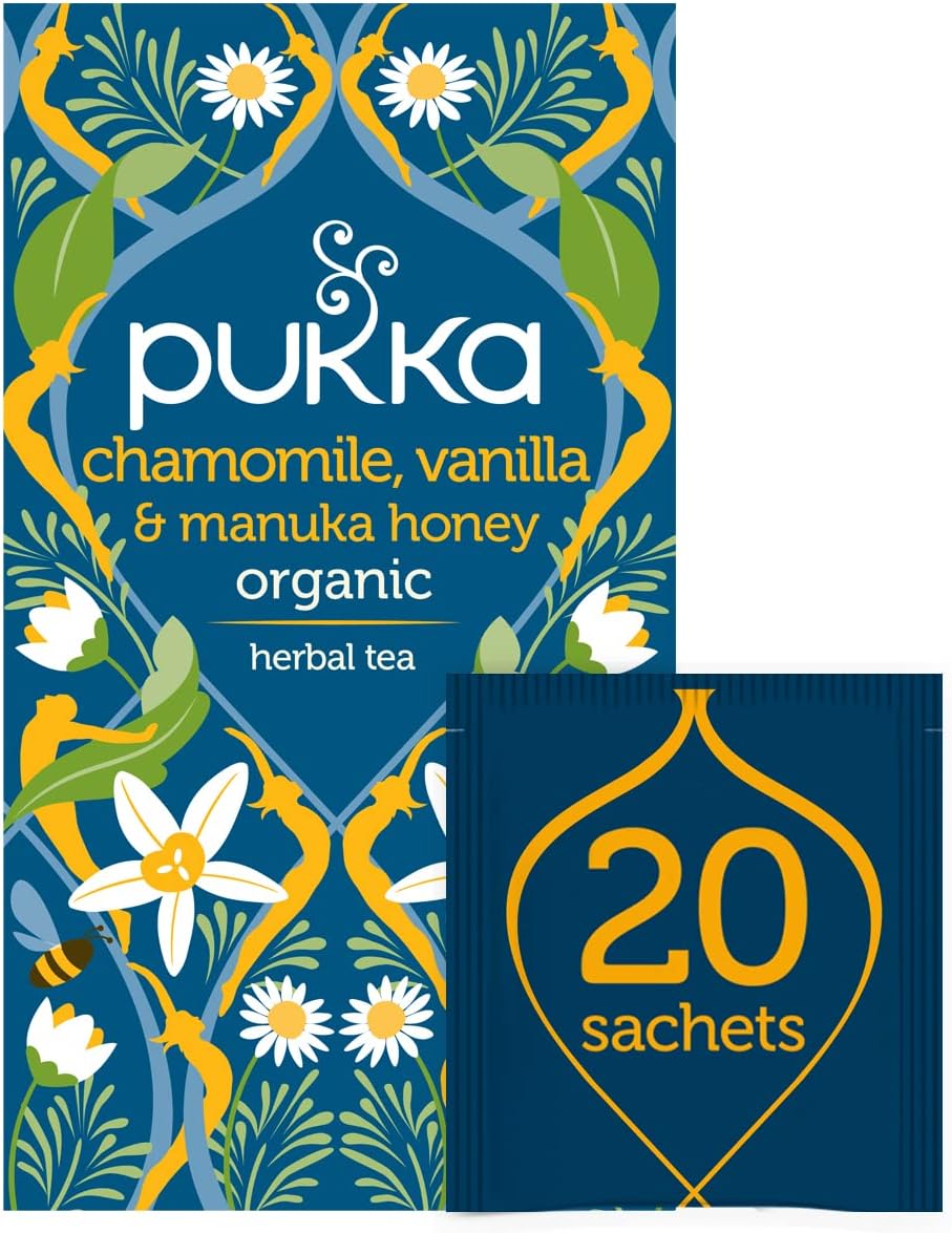 Amazon.com: Pukka Night Time Berry Organic Herbal Tea, Soothing ...