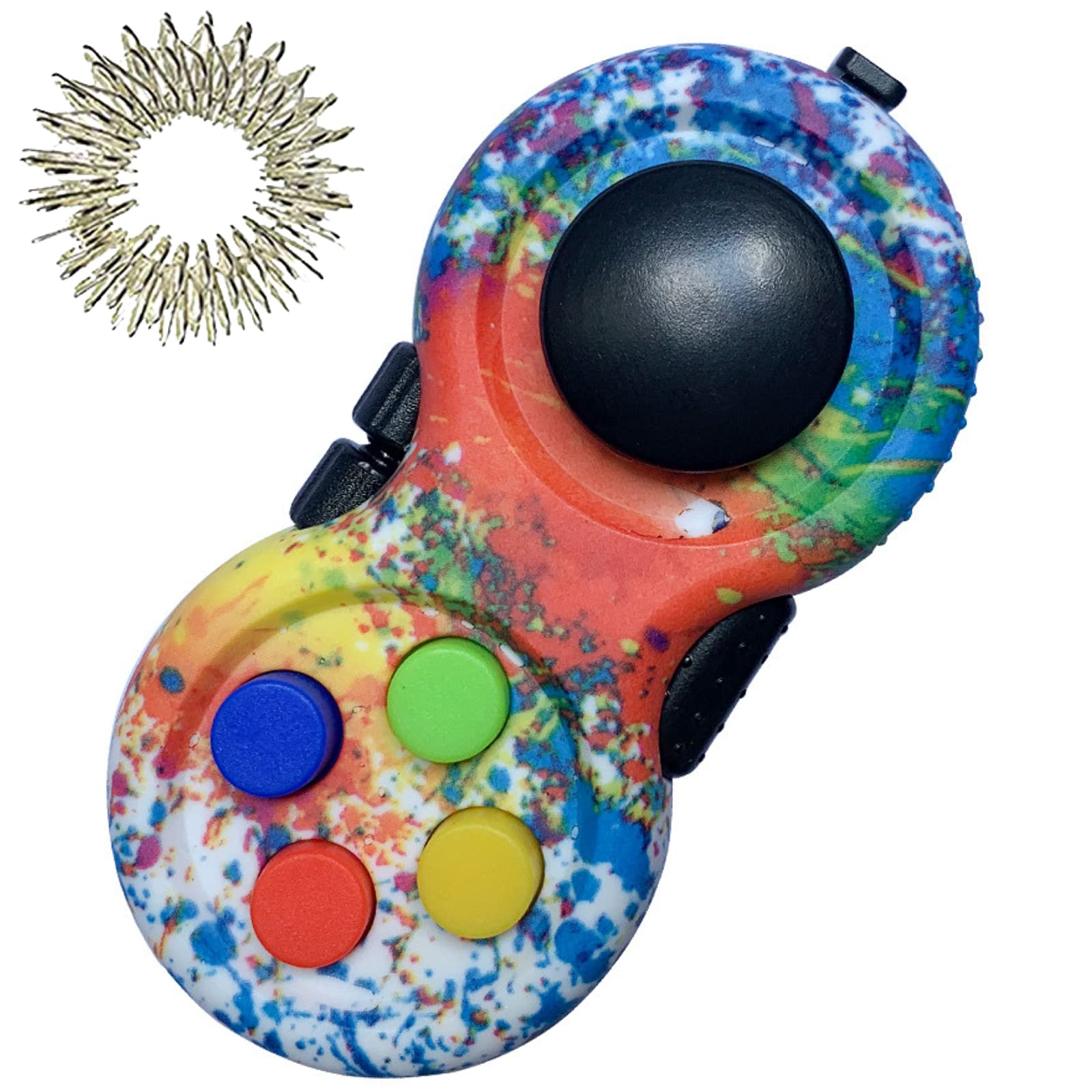 Buy Duddy-Cam Fidget Pad 8 Fun Features, Retro Controller Handheld Game ...