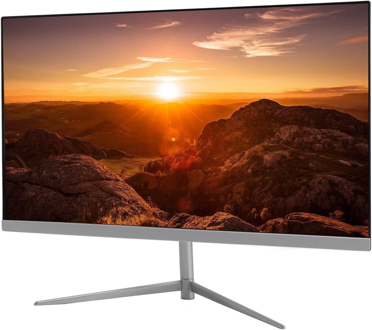 21.5 Inch Ultra Slim Computer Monitor, 16:10 1080P Portable HD Desktop ...